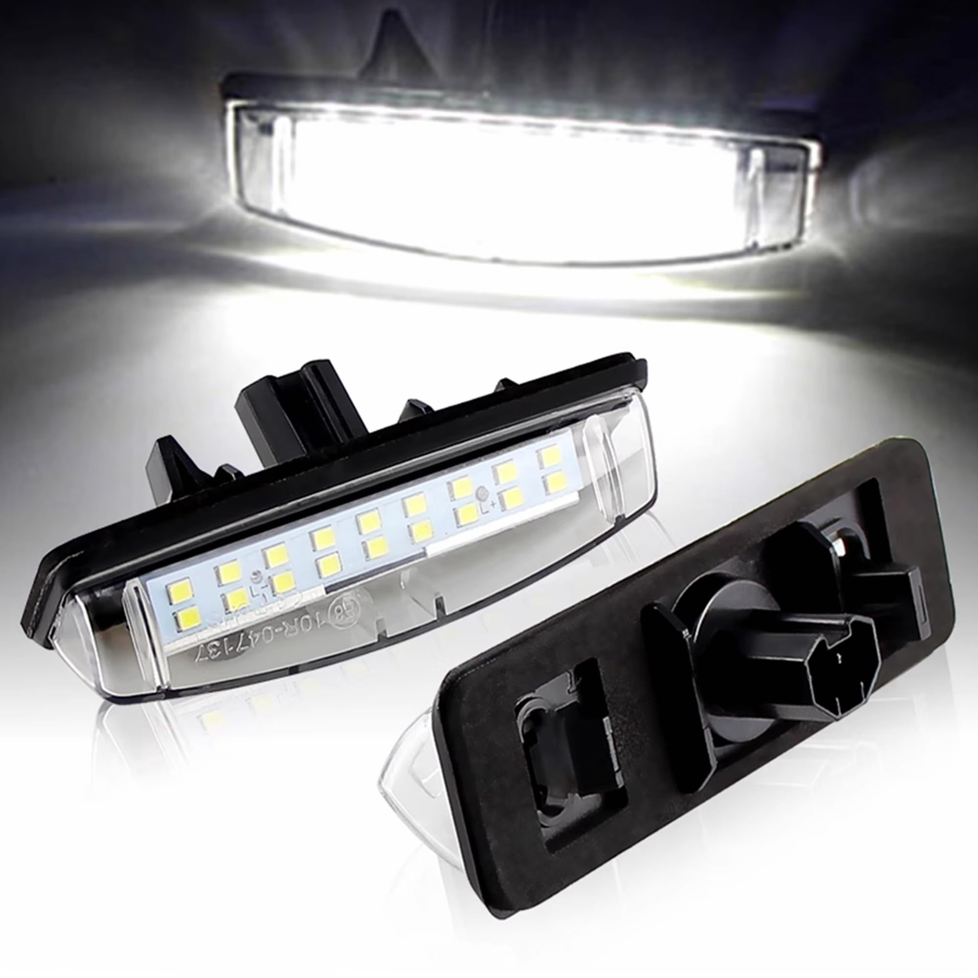 PGTOPONE Switchback White/Amber LED RRF12 Front Fog Daytime Running ...