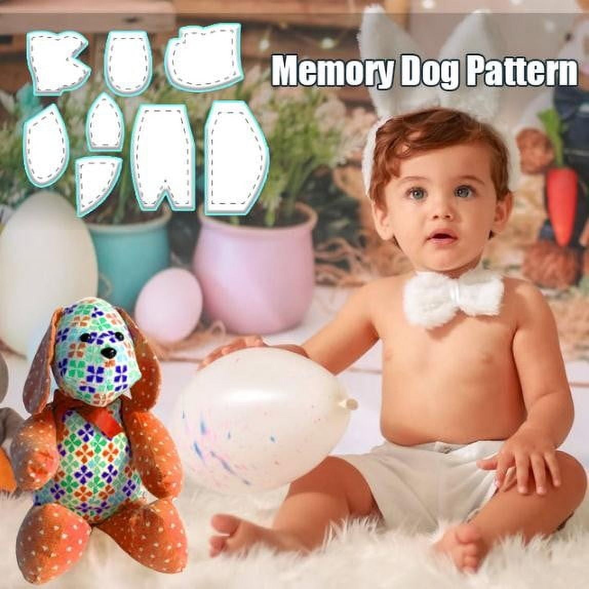 PGYONG 8-piece Memory Dog Template Ruler Set with Instructions - Memory ...