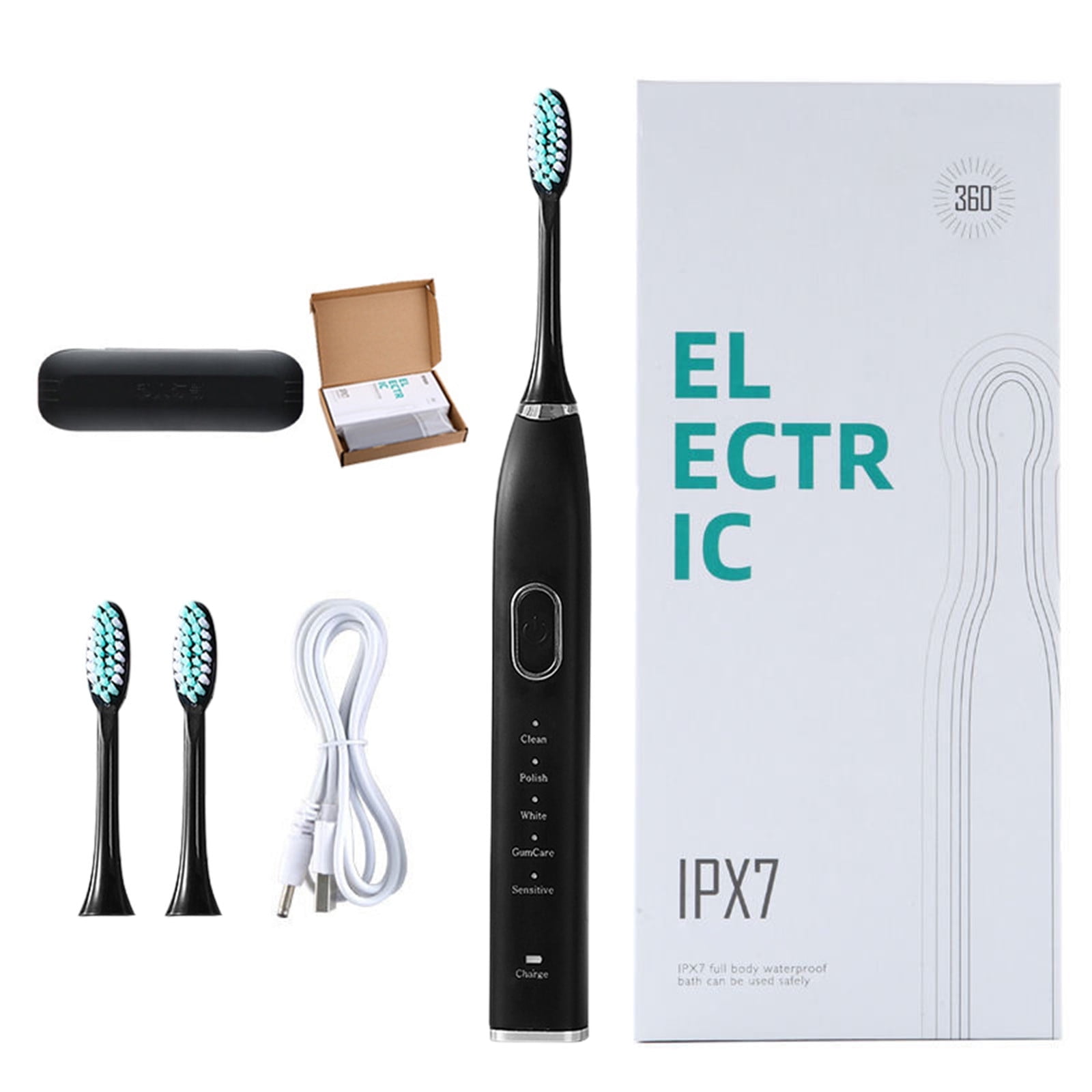 PGYONG Electric Toothbrush No Need To Connect Charging Cable ...