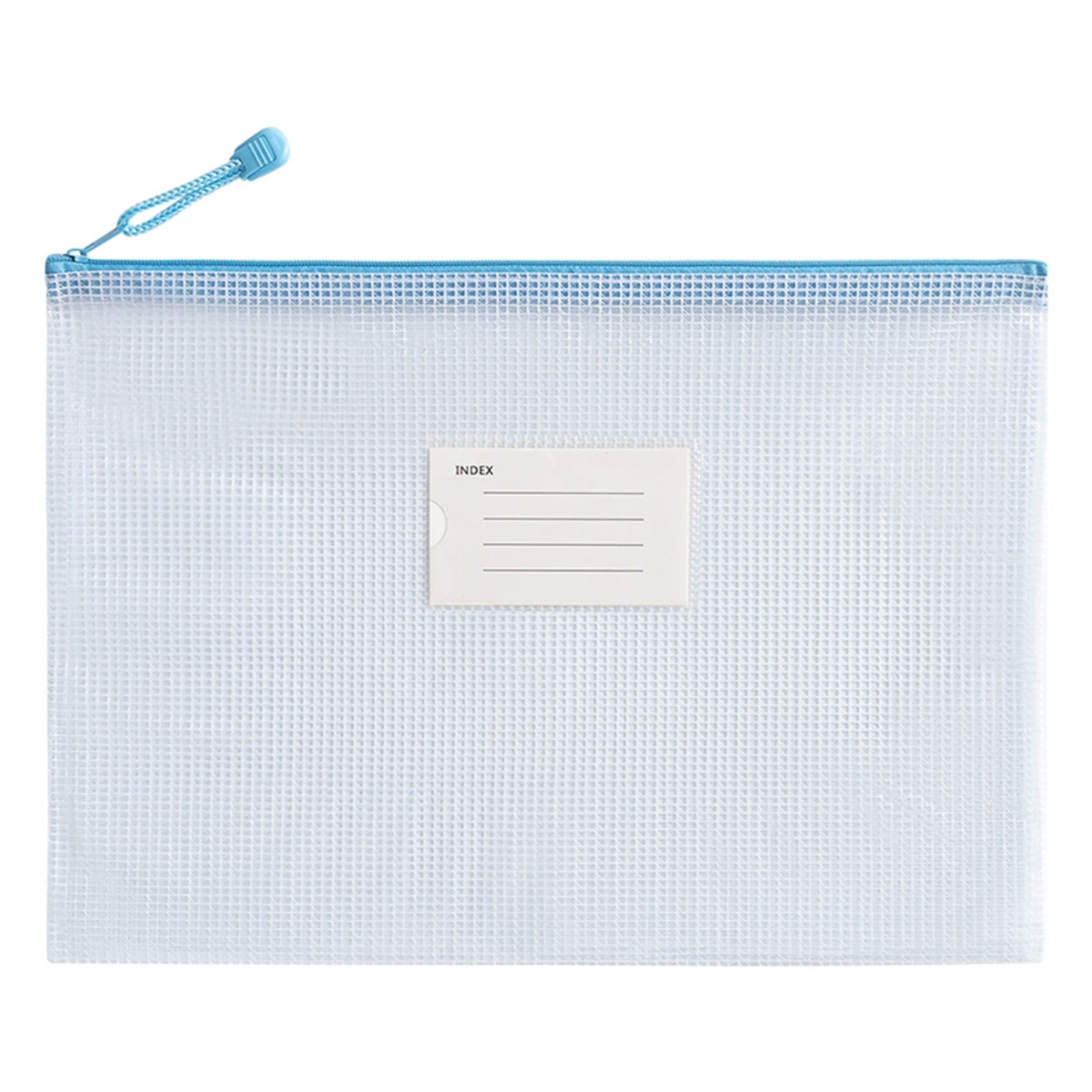 PGYONG Mesh Zipper Bags Document Bag A4 Document Pouches File Folders ...