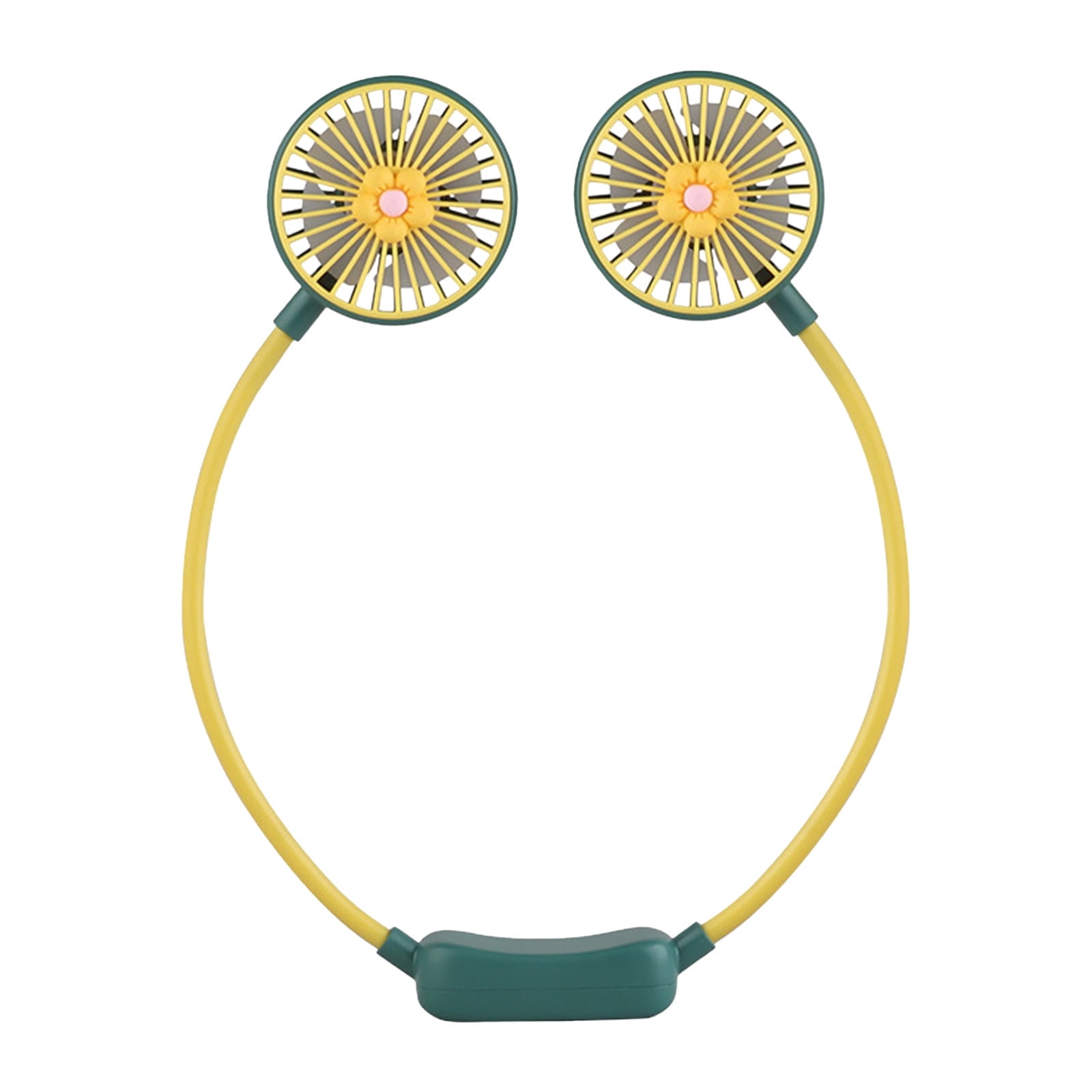 PGYONG Portable Hanging Neck Fan Personal Small Fan Big Wind Power ...