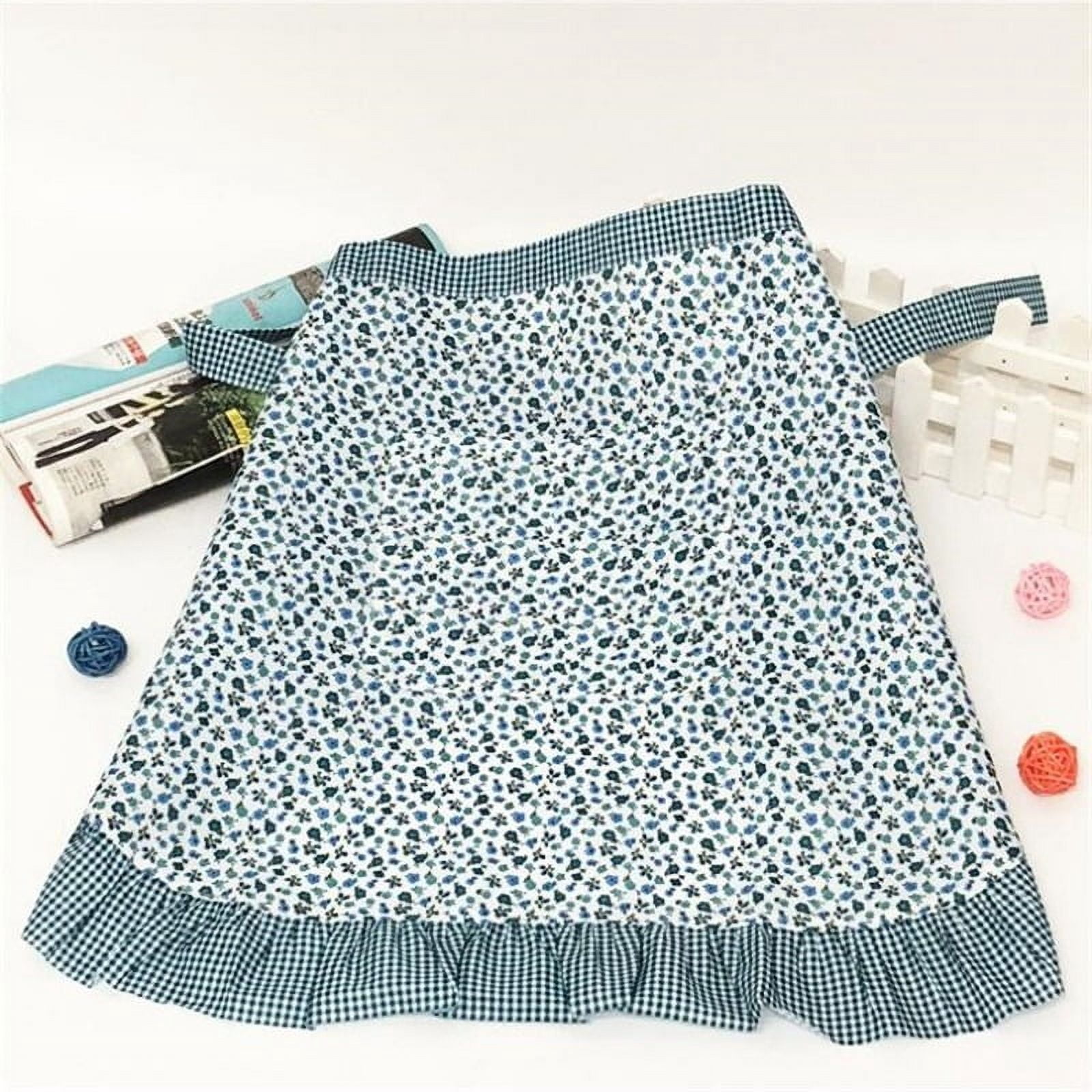 PGYmaoyi, Women's Waist Apron, Floral Lace Half Apron, Adult Kitchen ...