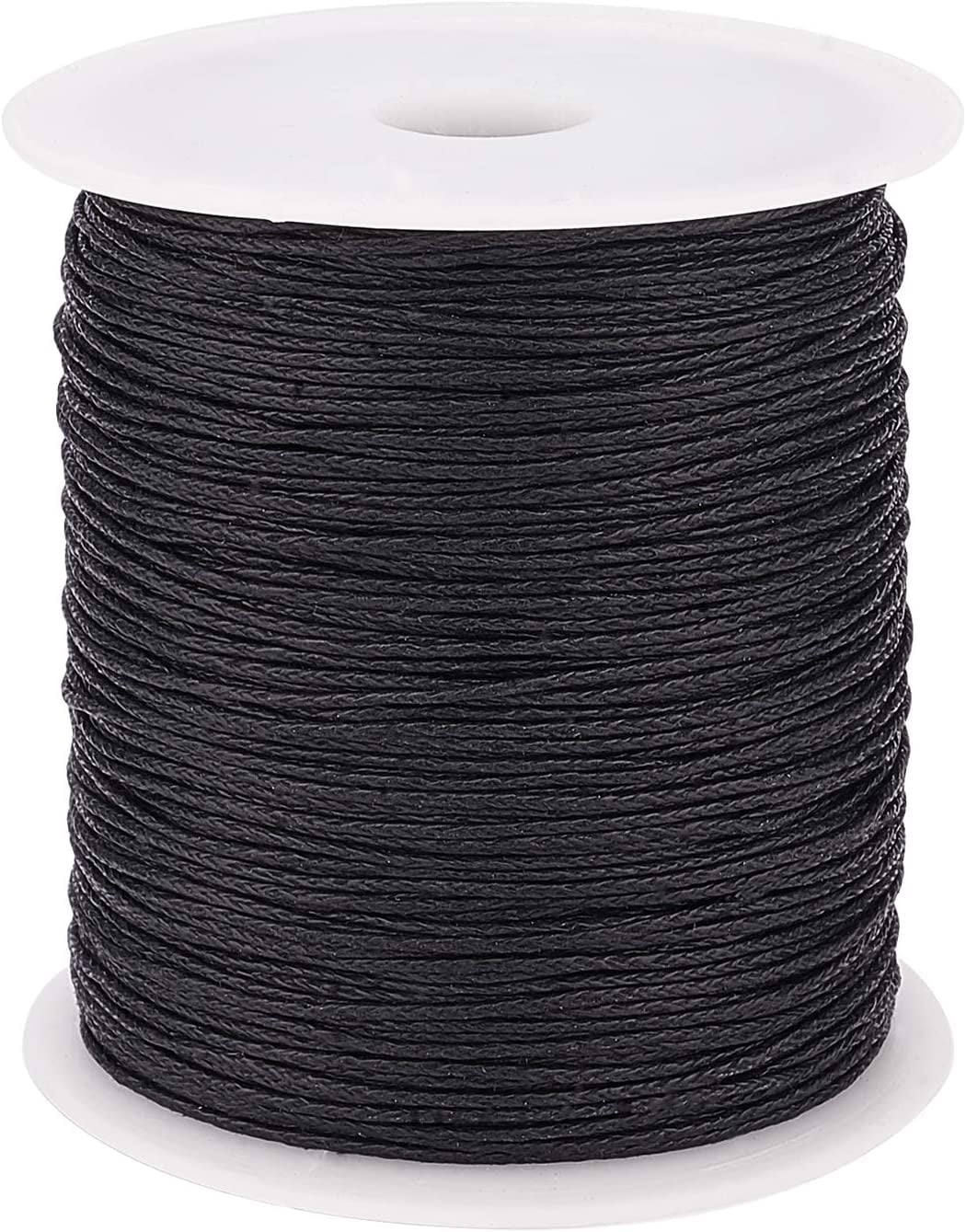 PH 1mm Waxed Cord 200 Yards Waxed Cotton Cord Black Waxed Thread ...