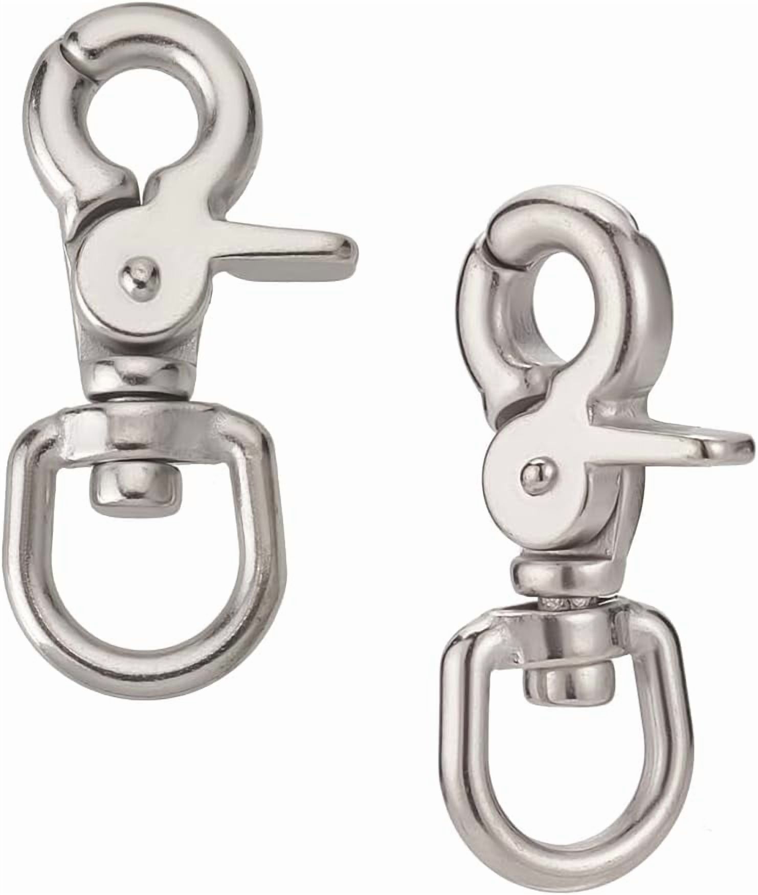 PH 2 Pack Trigger Snap Hooks 316 Stainless Steel Swivel Snap 2.6inch/ 6 ...