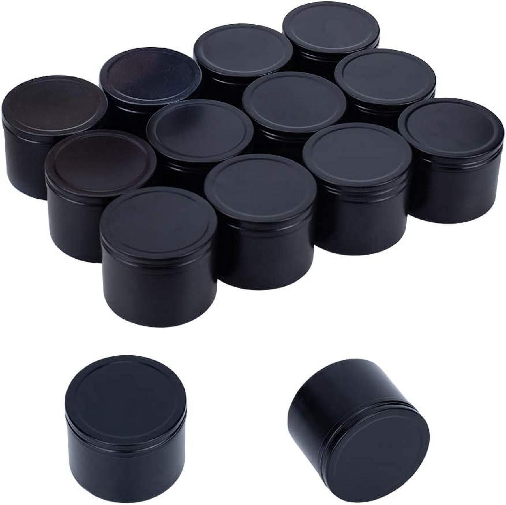 PH 20 Pack 1.7oz Metal Tins Deep Solid Slip Top Round Tin Containers ...