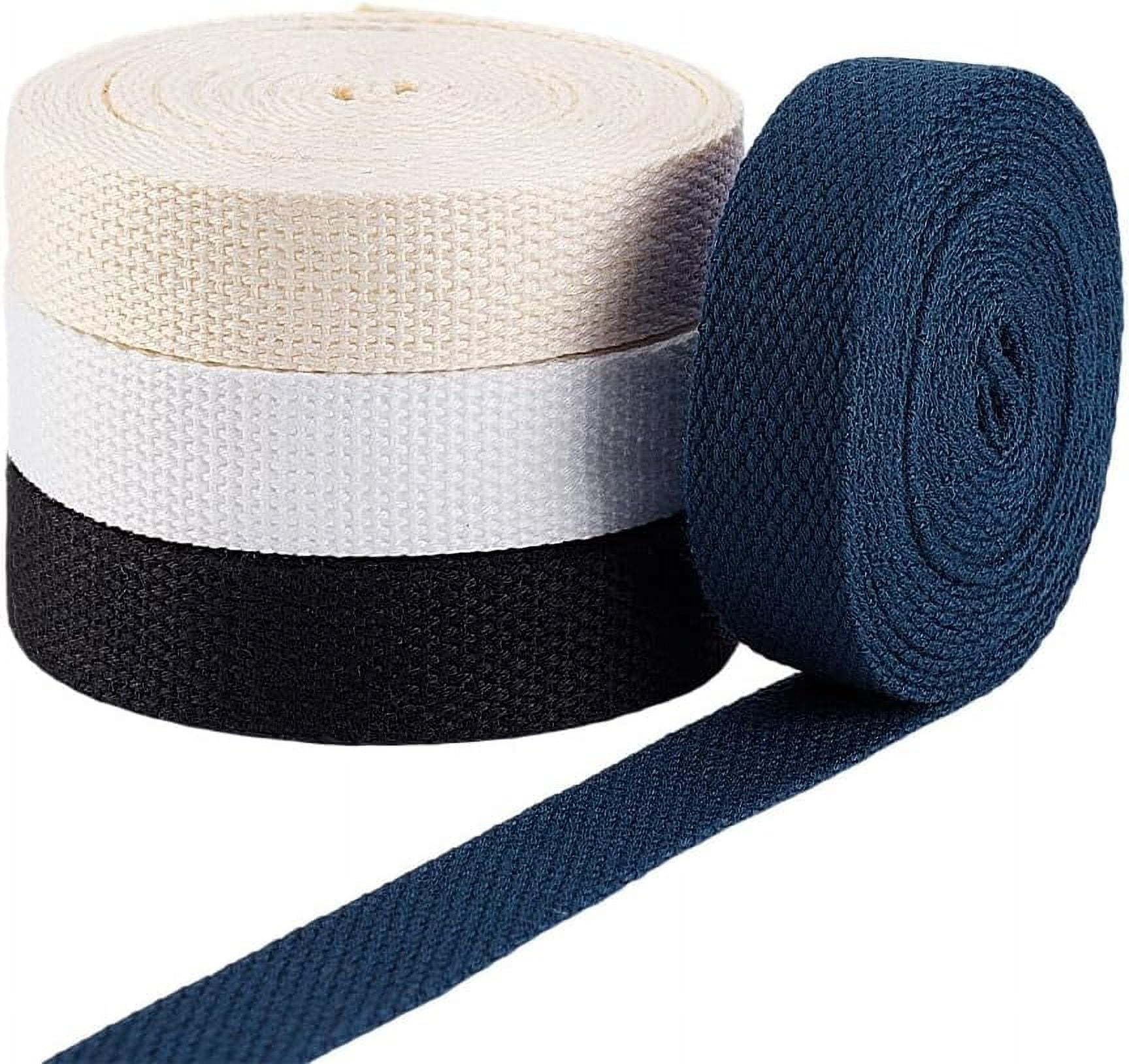 PH 20 Yards/ 18.3m Cotton Webbing Sewing Twill Ribbon 3/4 inch Heavy ...