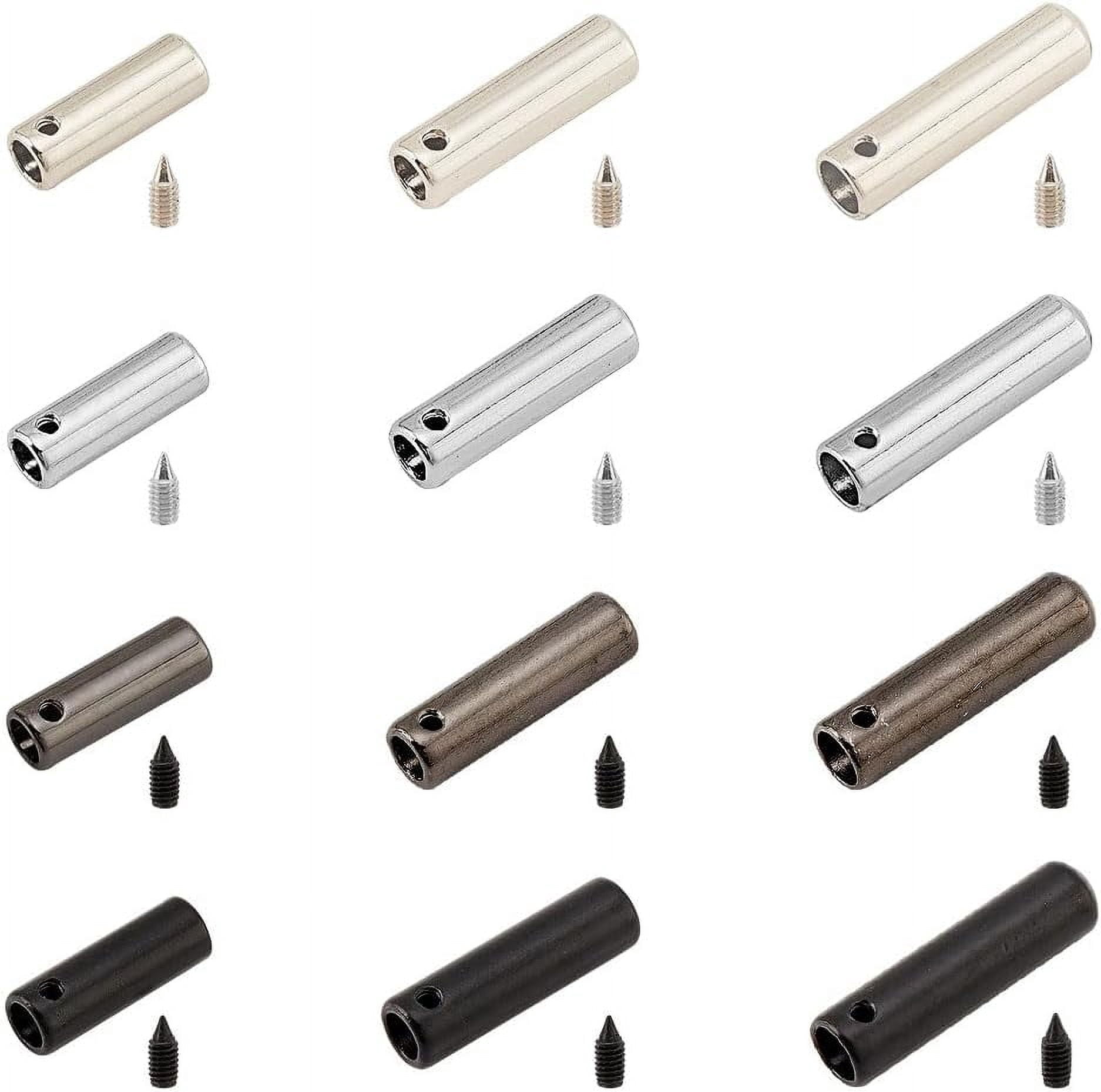 PH 24 Set Metal Cord Ends 12 Styles Aglets Shoelace Tips Shoelace End ...