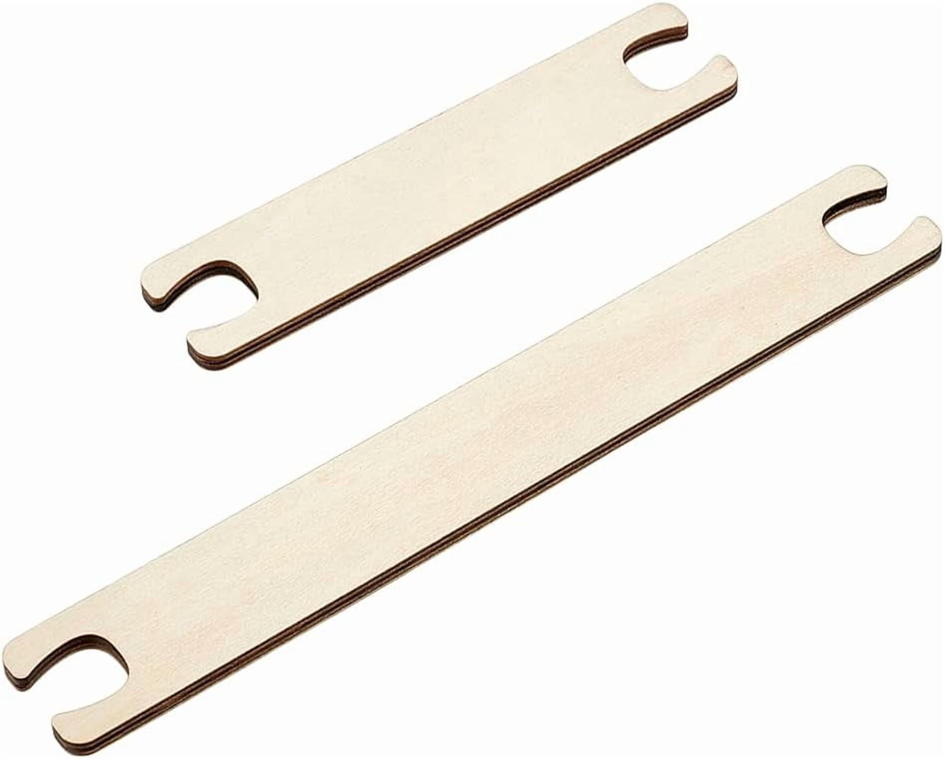 PH 2Pcs Wooden Weaving Shuttle Weaving Tools Crochet Needle Weaving ...