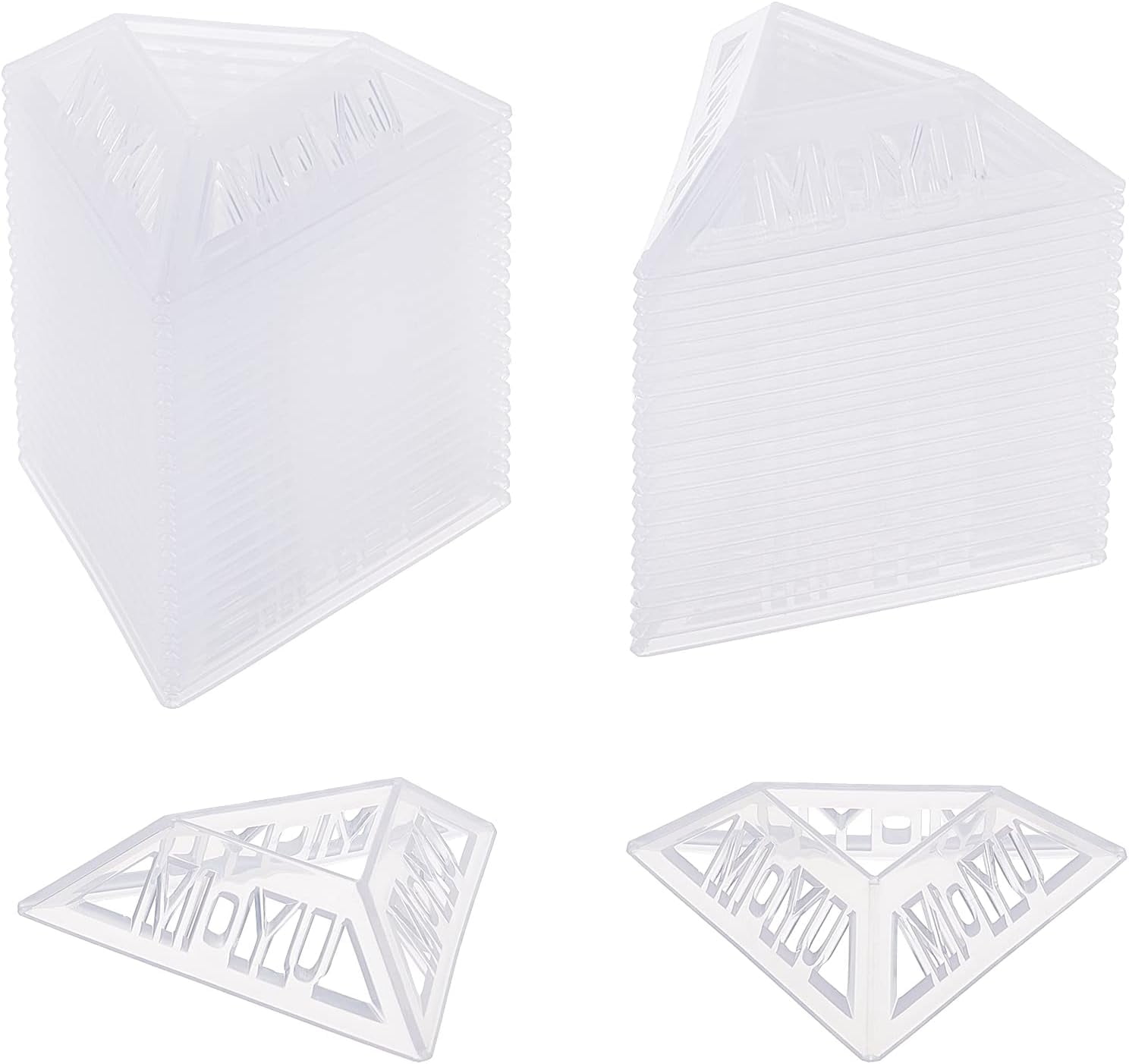 PH 50pcs Cube Stand Triangle Cubes Display Stand Holder Magic Cubes ...