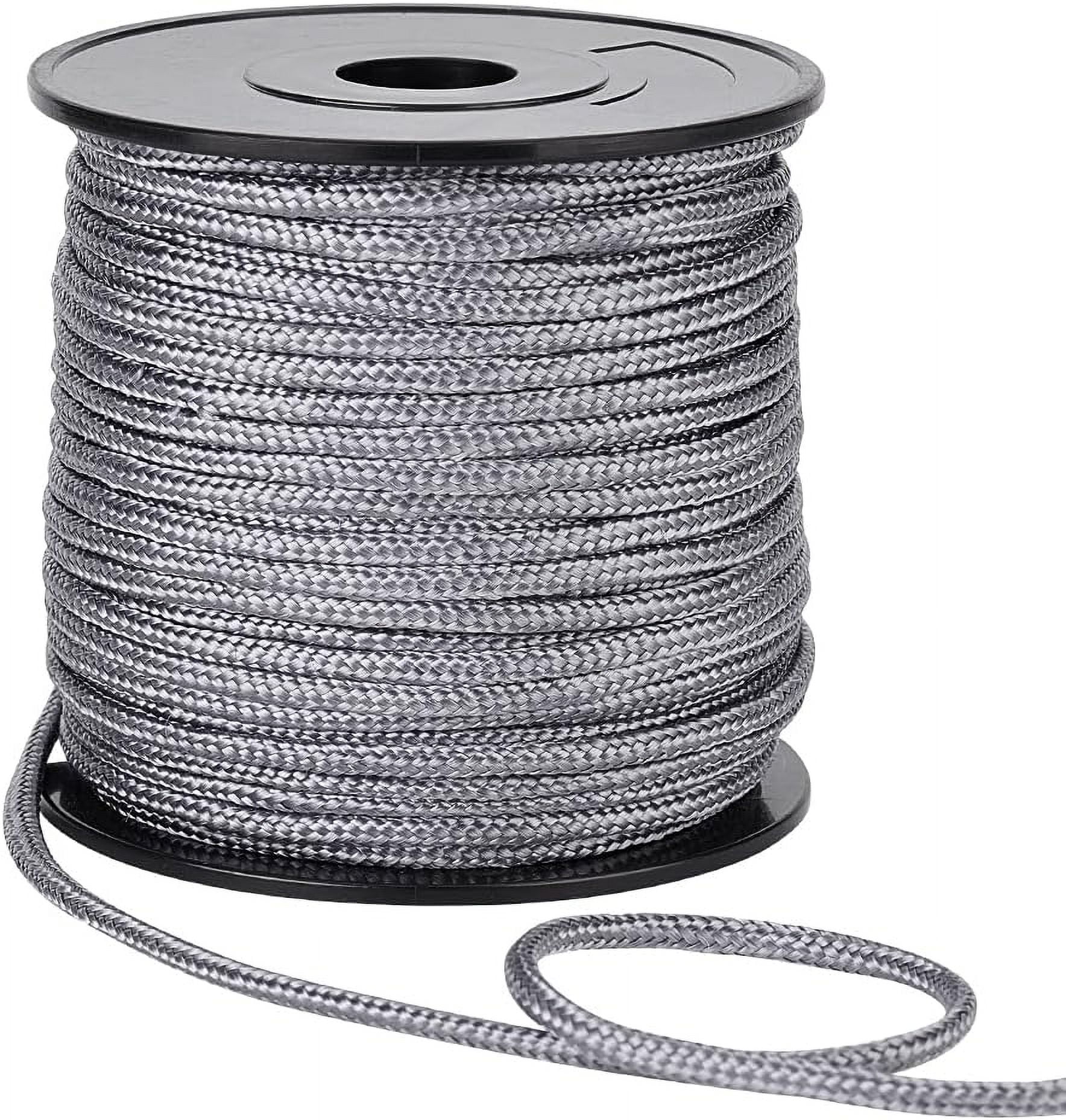 PH 54 Yards Nylon Rope Parachute Cord 3mm Gray Blinds String Lift Shade Cord Wind Chime Cord ...