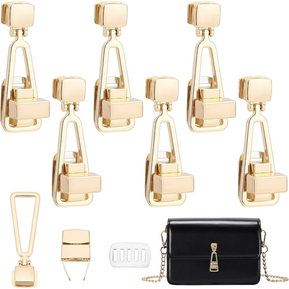 PH 6 Sets Turn Lock Clasp Pack Golden Purses Twist Lock Clutches ...