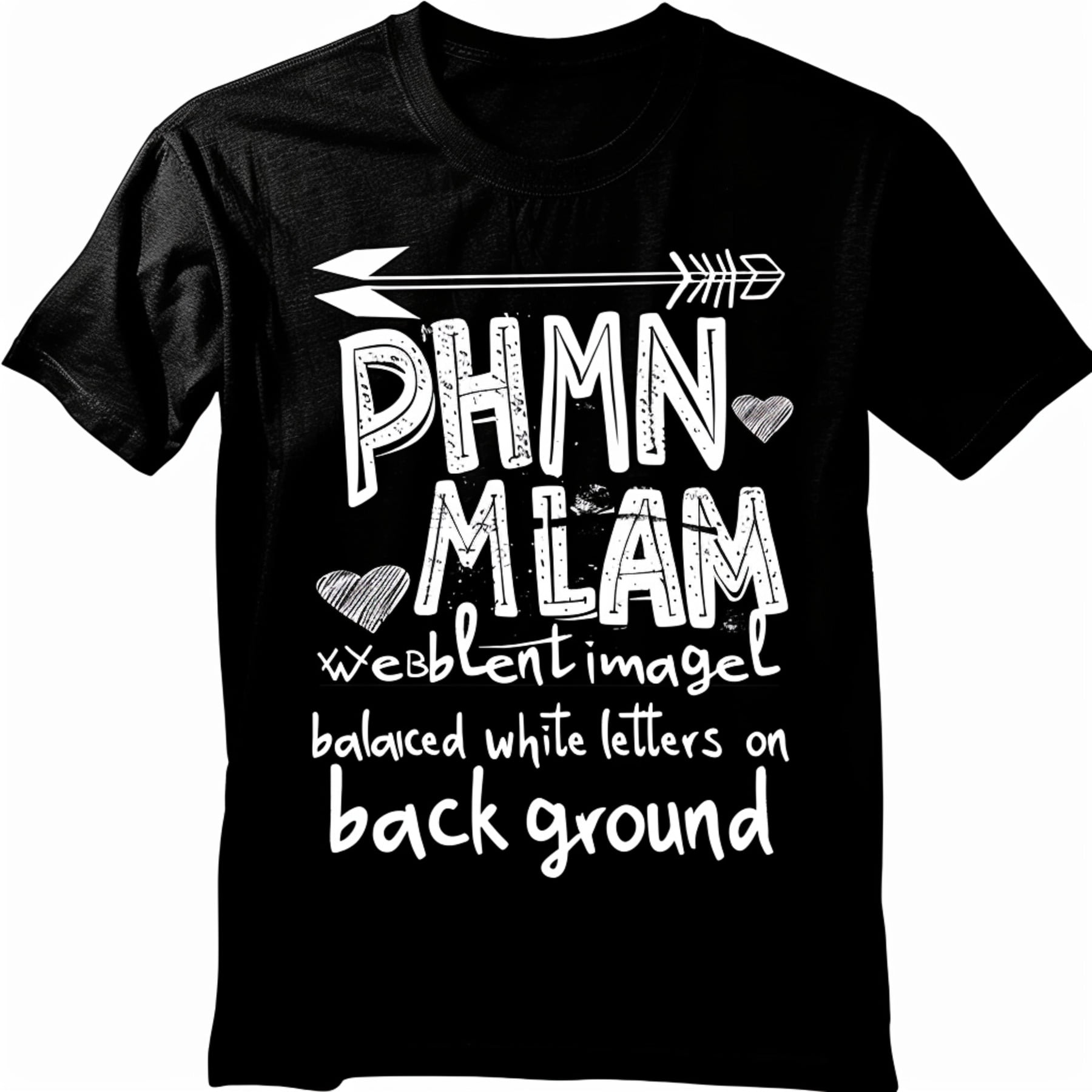 PH Balance Movement Physical T Shirt with Unique Font Styles and Edian ...
