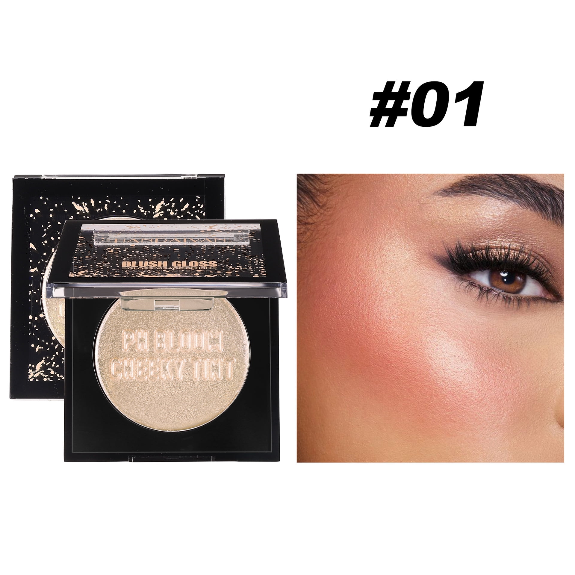 PH Bloom Multi-use Cheek Blush Tint with Gradient Highlight Gloss ...