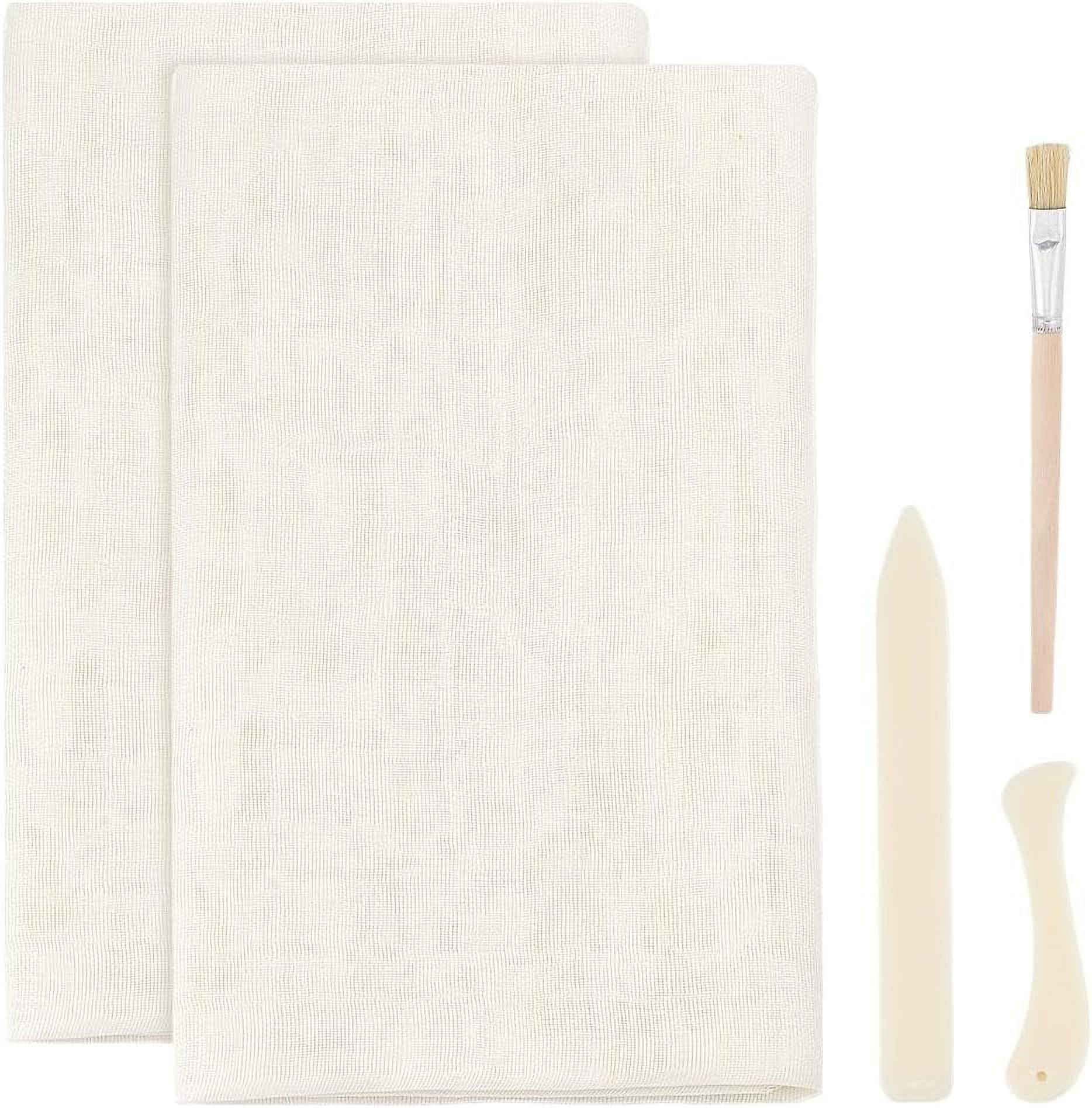 PH Book Binding Cloth Kits Binding Tools Set with 2 Sheets White ...