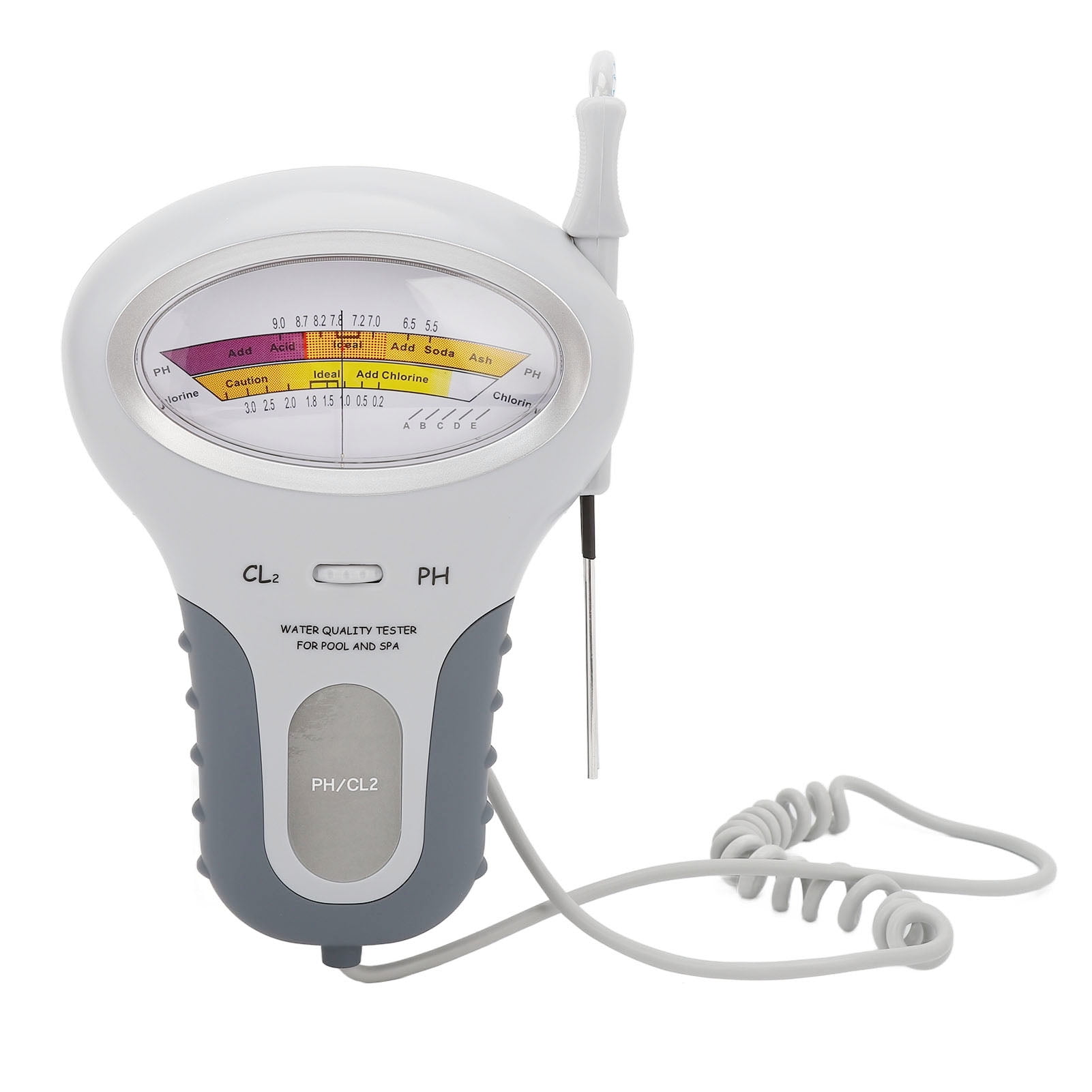 PH CL2 Level Water Quality Tester Professional Portable Chlorine PH ...