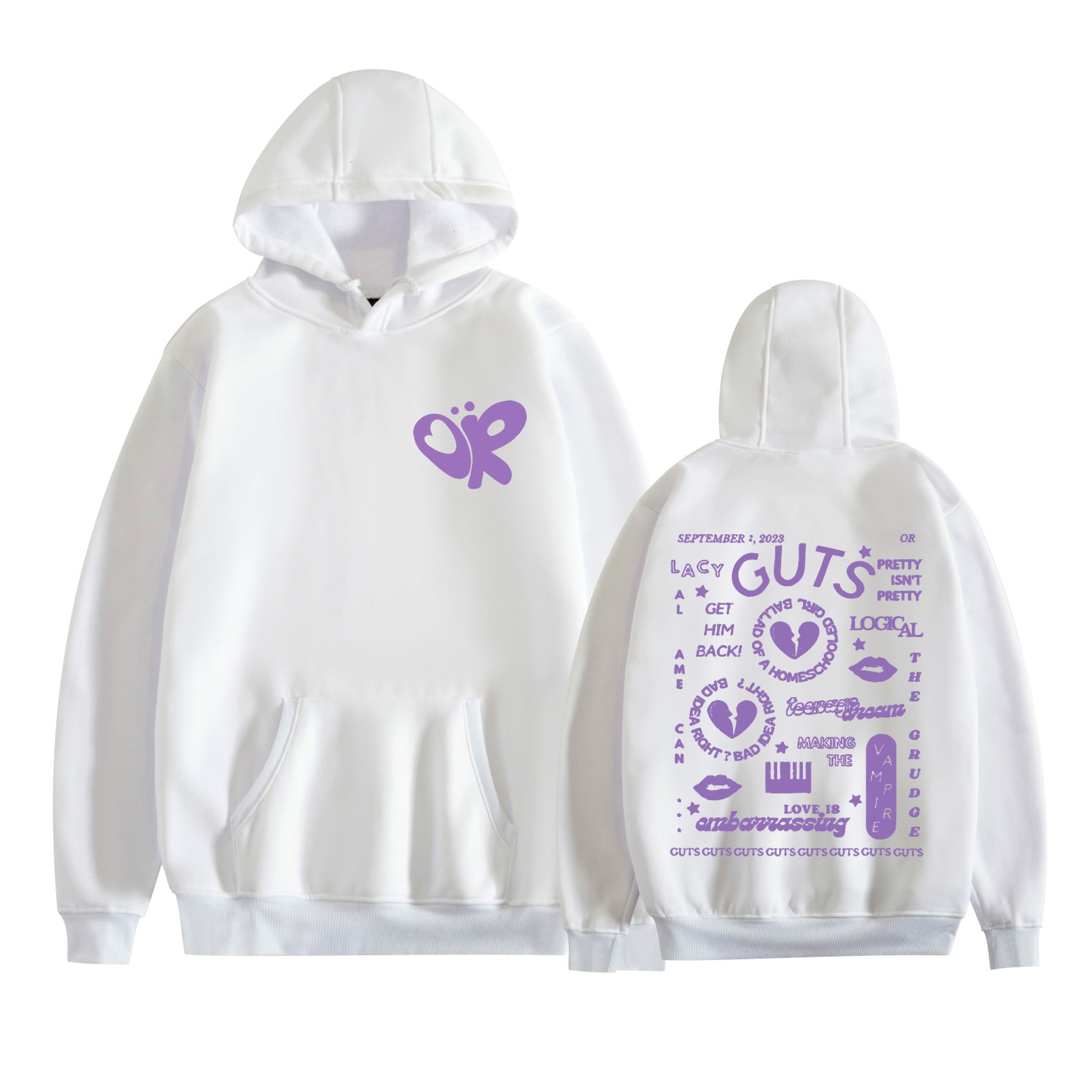 PH DOUBLE L OR GUTS OLIVIA RODRIO Hoodies, Oli.Via Rodrigo Tracksuit ...