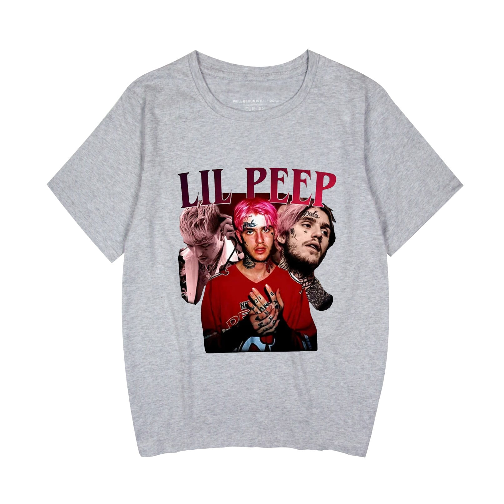 PH DOUBLE L lil Love peep Printed Shirt Portrait Printed T-Shirt ...
