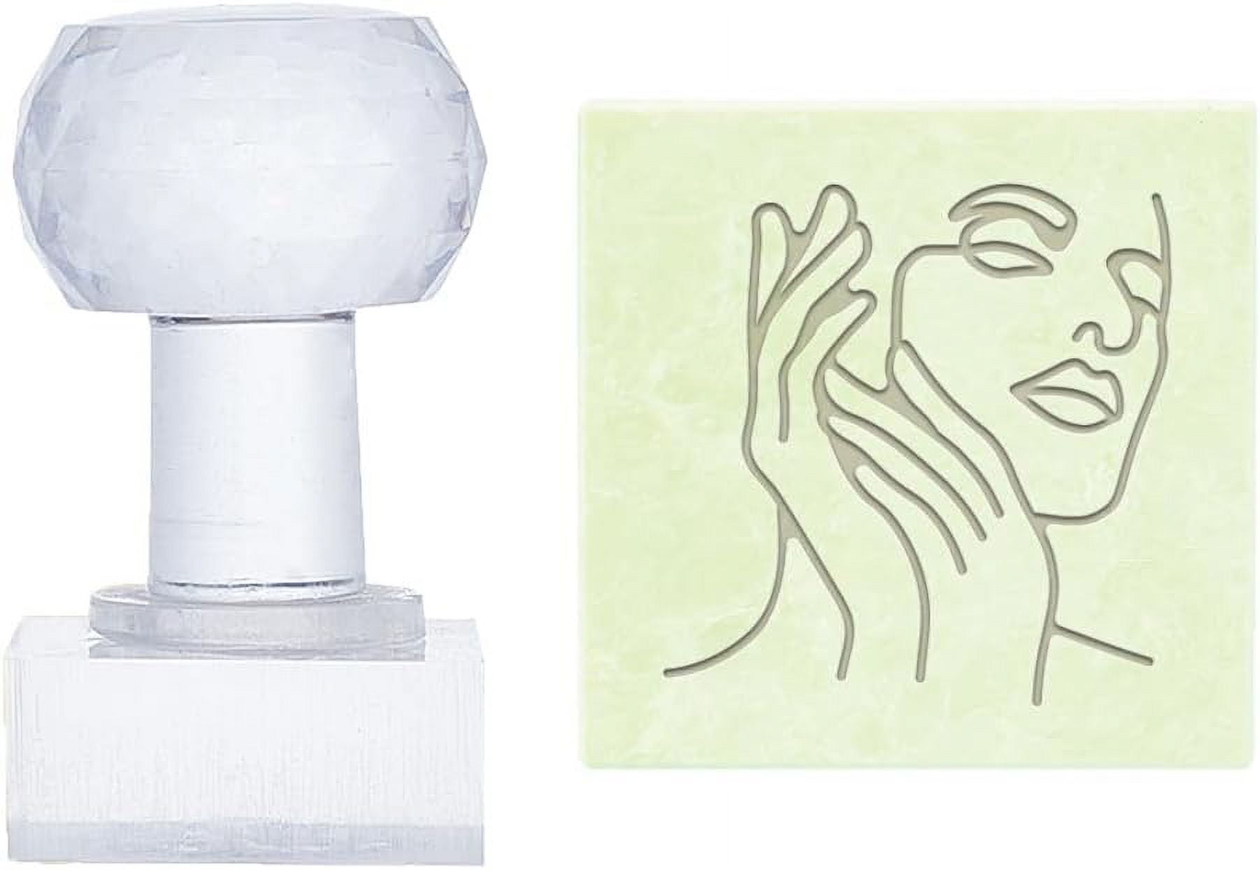 PH Handmade Soap Stamp Boho Face DIY Soap Embossing Stamp Natural Soap ...