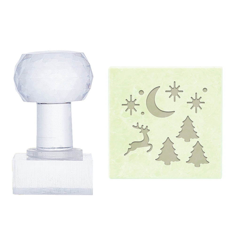 PH Handmade Soap Stamp Elk Forest DIY Soap Embossing Stamp Natural Soap ...