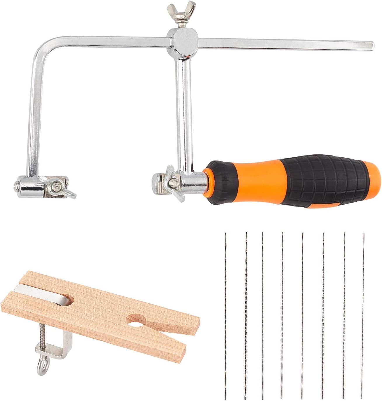 PH Jewelry Saw Kit Jewelers Saw Frame with 9pcs Jewelers Saw Blades ...