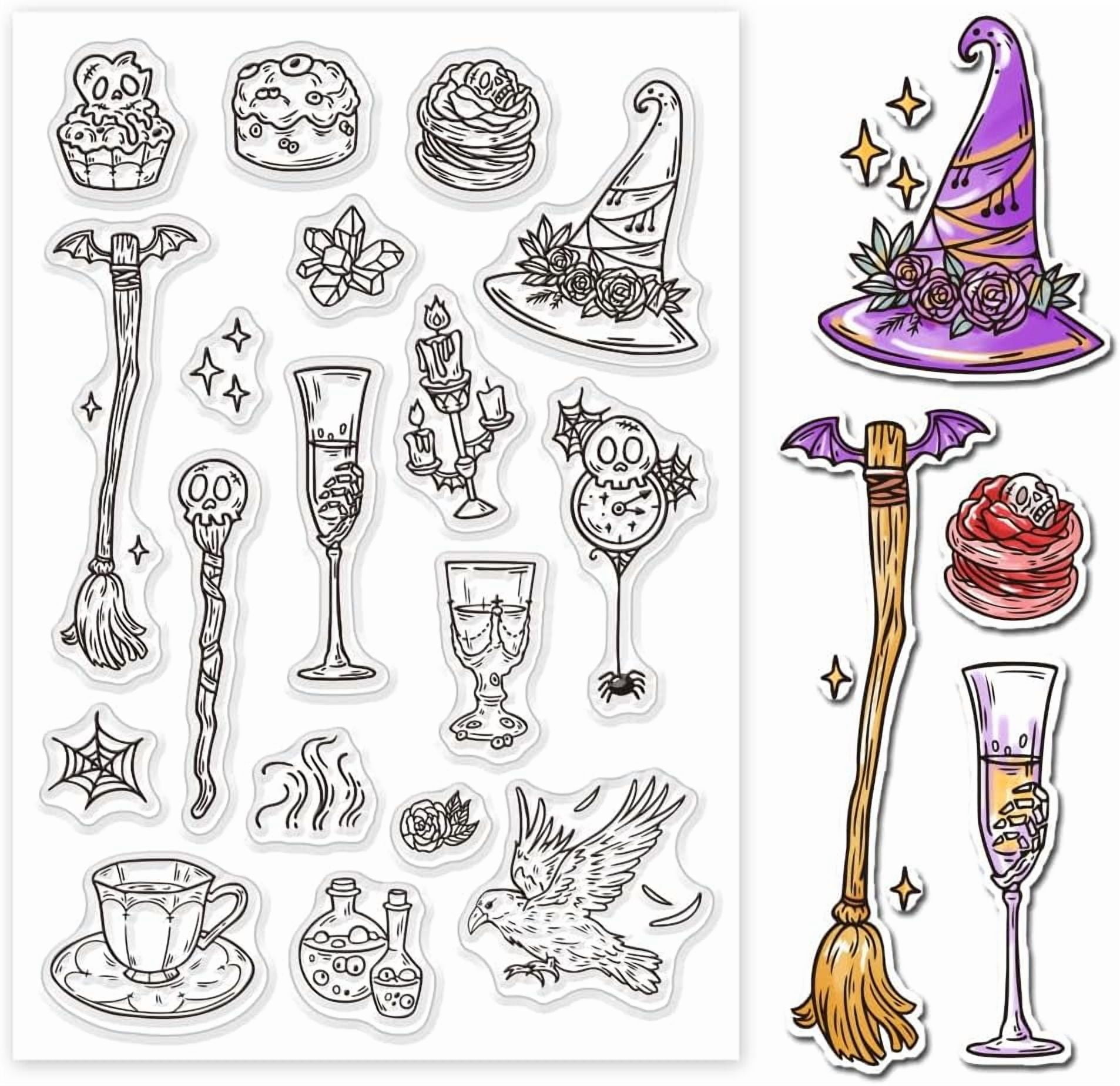 PH Magic Dessert Clear Stamps - PVC Plastic Transparent Stamps for ...