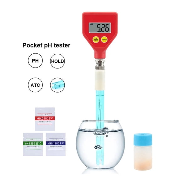 PH Meter Digital Acidity Meter PH Tester Soil Meter For Plants Flowers ...