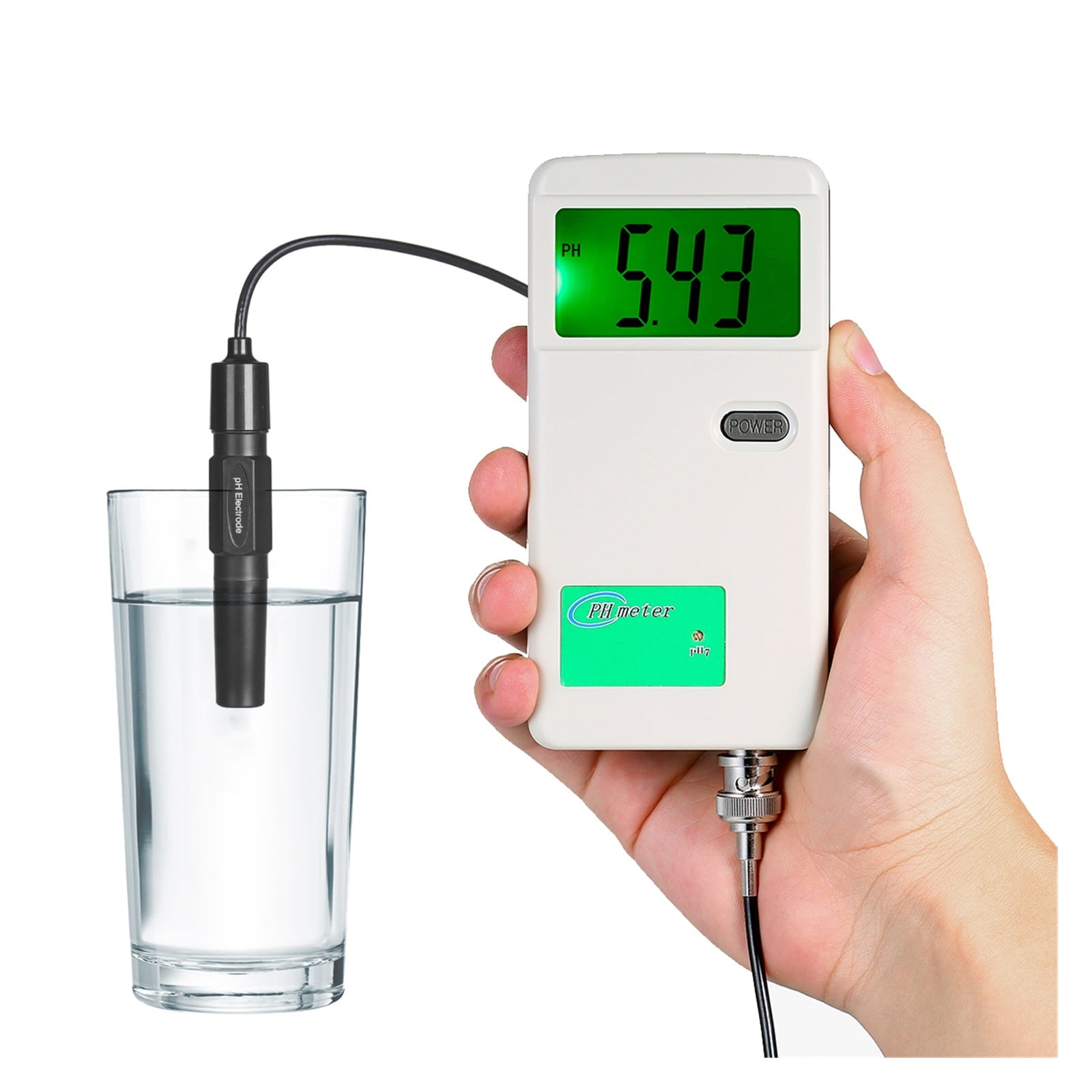PH Meter High Precision PH Tester Backlight Display Water Quality ...