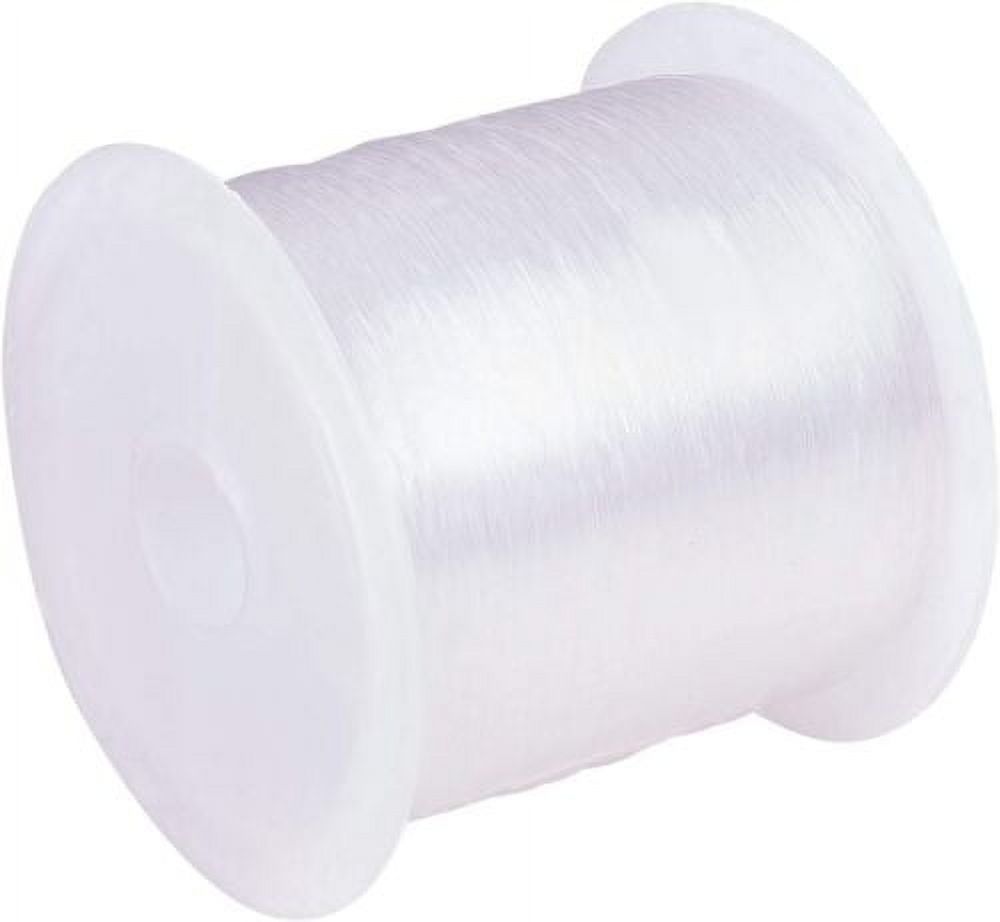 PH PandaHall 40 Yards 0.4mm Clear Xmas Cord String Bracelet Making ...