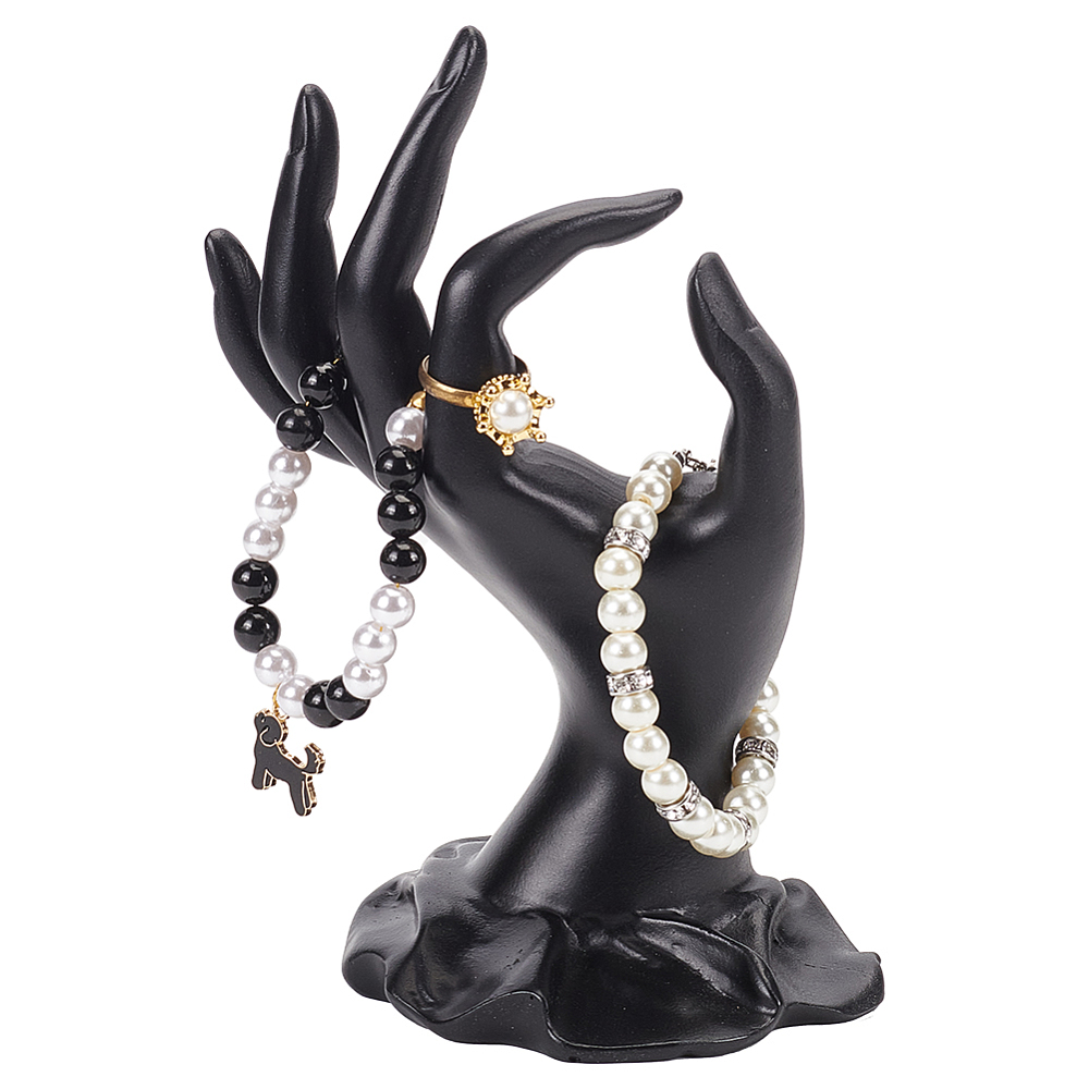 PH Ring Holder Hand Jewelry Holder Resin Ring Display Stand OK Gesture ...