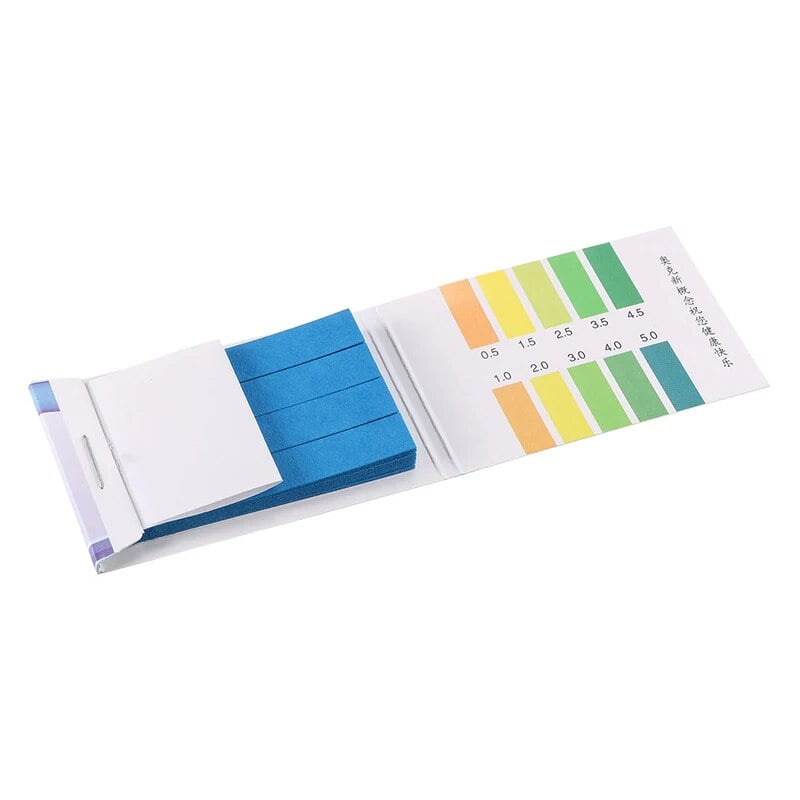 PH Test Strips Indicator Paper Lab Litmus Tester 80 Strips for Water ...