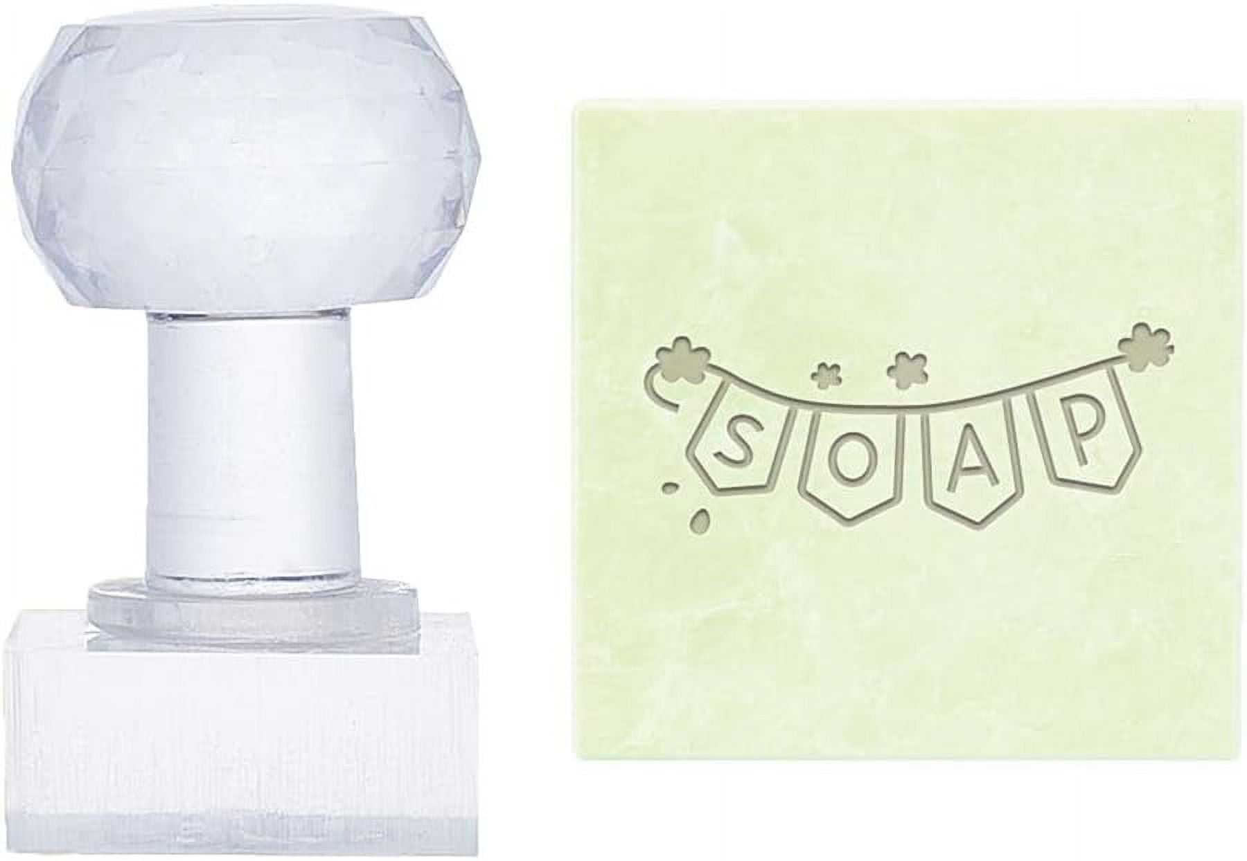 PH Word Soap Stamp Soap Embossing Stamp Acrylic Stamp with Handle ...
