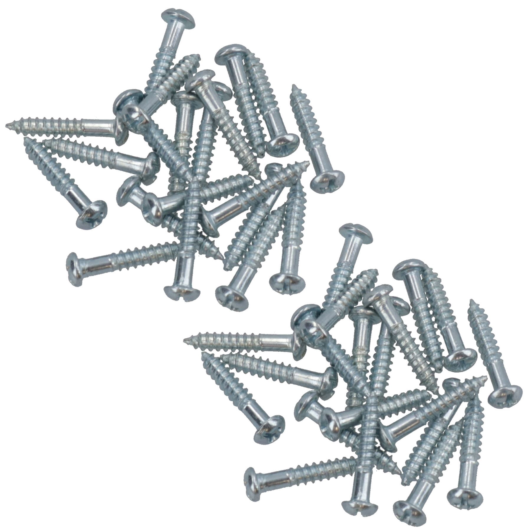 PH2 Dome Headed Phillips Wood Screws 3.5mm x 20mm Fastener Fixings 40pc ...