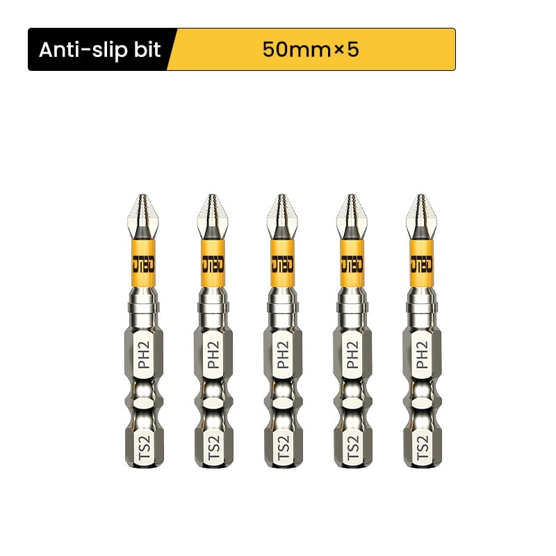 PH2 Magnetic Batch Head Cross Screwdriver Hardness Non-slip Drill Bit ...