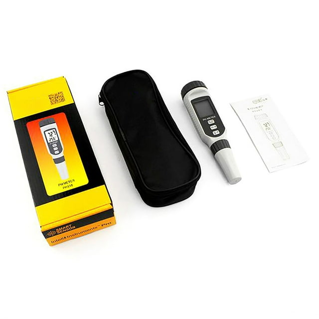 PH818 industrial high-precision water quality pH testing pen, aquarium ...