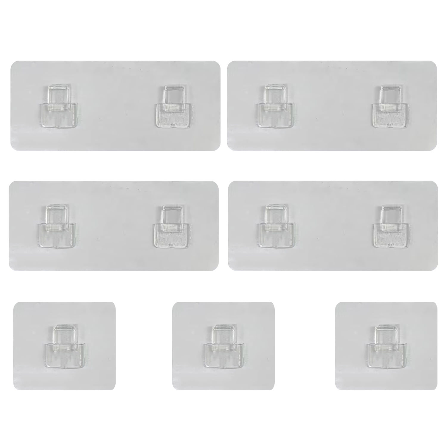 PHANCIR 7 PCS Shower Caddy Adhesive Sticker Hooks for Shower Caddy ...