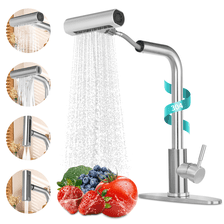 Kitchen Faucet Without Sprayer Pvd Brushed Nickel - Walmart.com