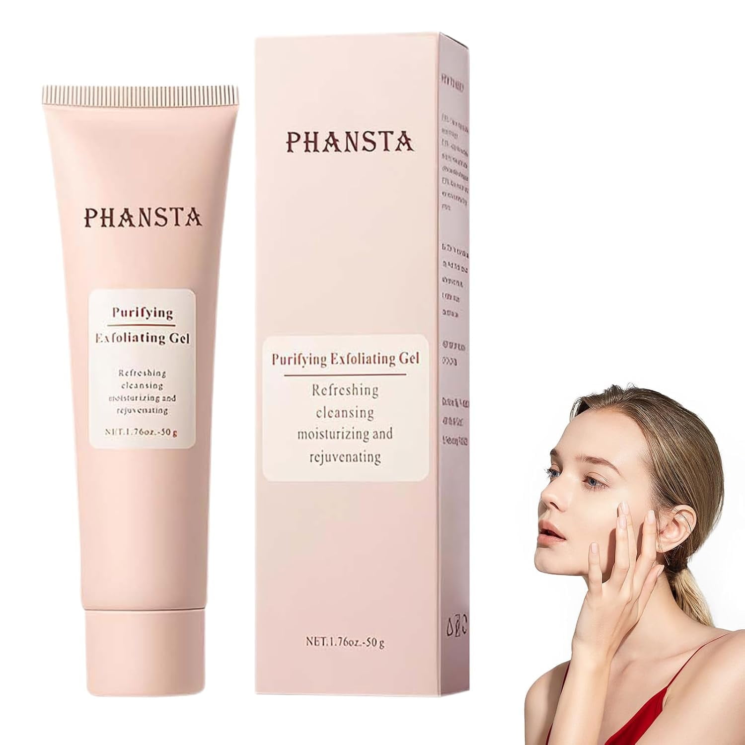 PHANSTA Purifying Exfoliating Gel, PHANSTA Purifying Enzymes ...