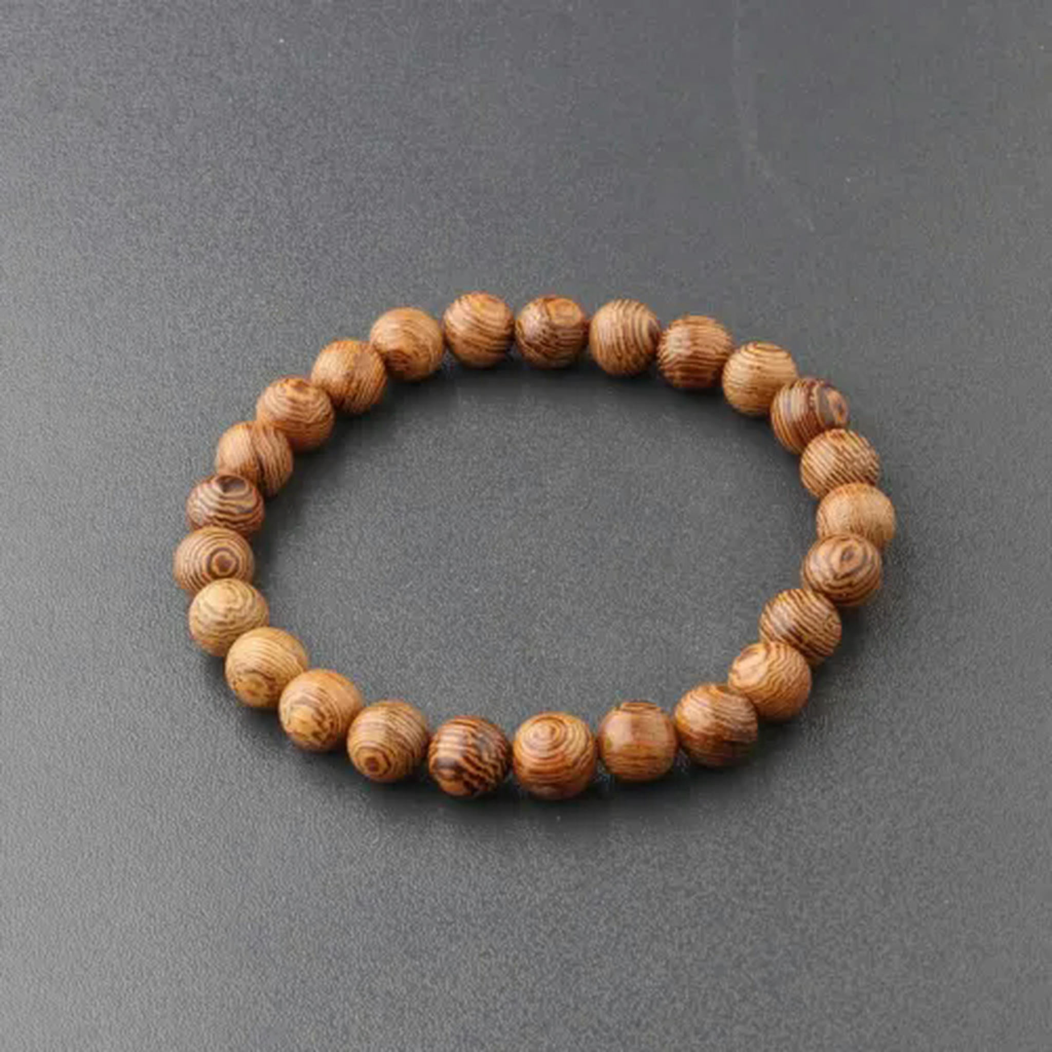 PHANTASMAGORIQUE 8mm Gold Buddha Healing Balance Beaded Bracelet ...