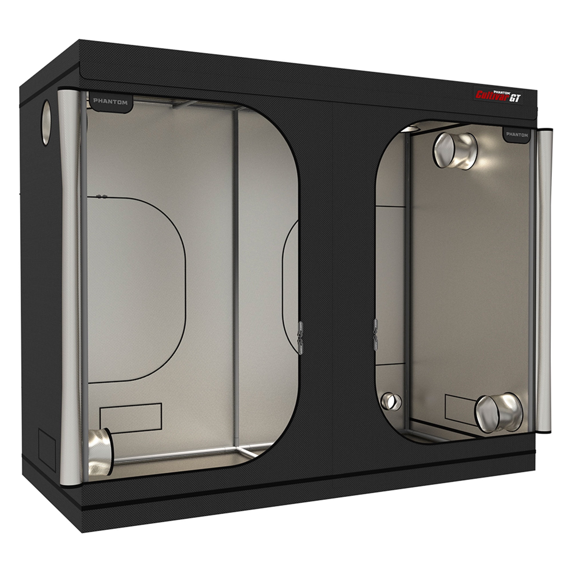 PHANTOM Cultivar GT84 8 x 4 Feet All Steel Grow Tent w/200 Pound ...