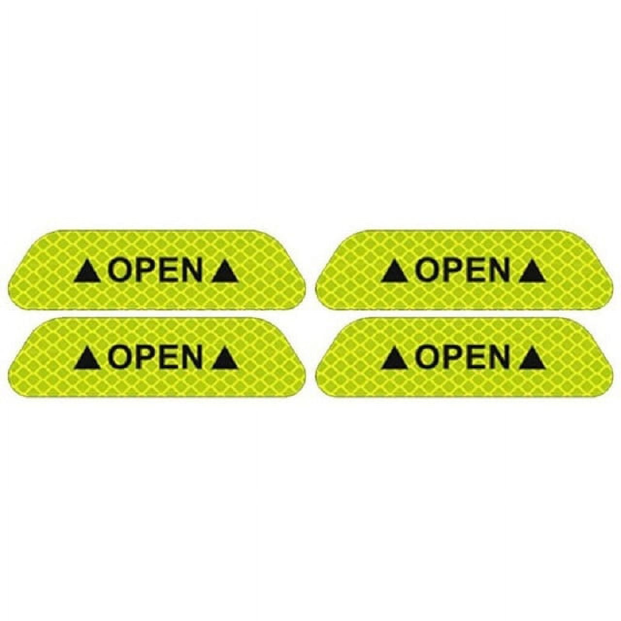 PHANY 4PCS/set Car Reflective Strips Warning Stickers For Toyota Corolla Yaris Auris CHR Camry ...