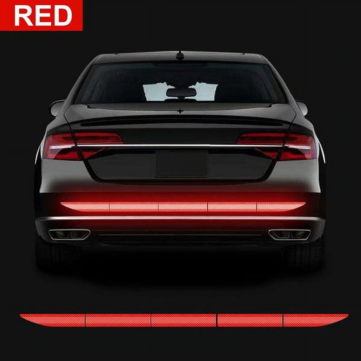 PHANY 5pcs/set Car Reflective Stickers Waterproof Car Warning Sticker ...