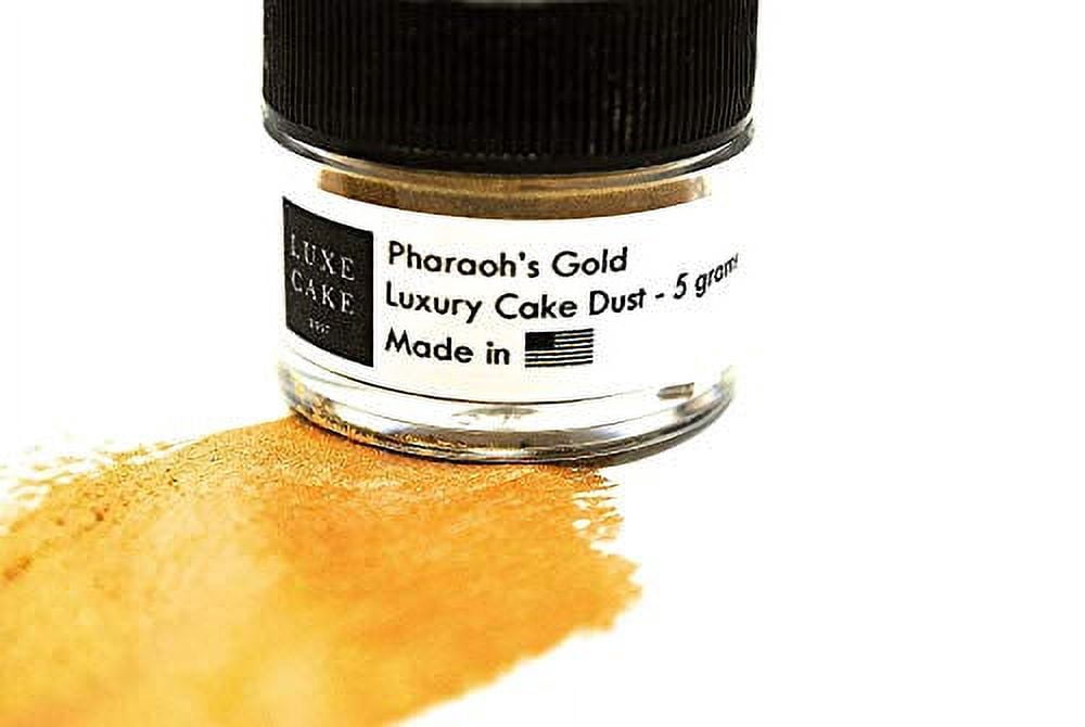 PHARAOH'S GOLD Edible Luxury Cake Dust For Decorating Cakes, Cupcakes ...