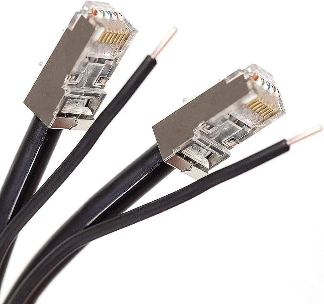 PHAT SATELLITE INTL - Shielded Bare Copper CAT5 with Ground F/UTP 24AWG ...