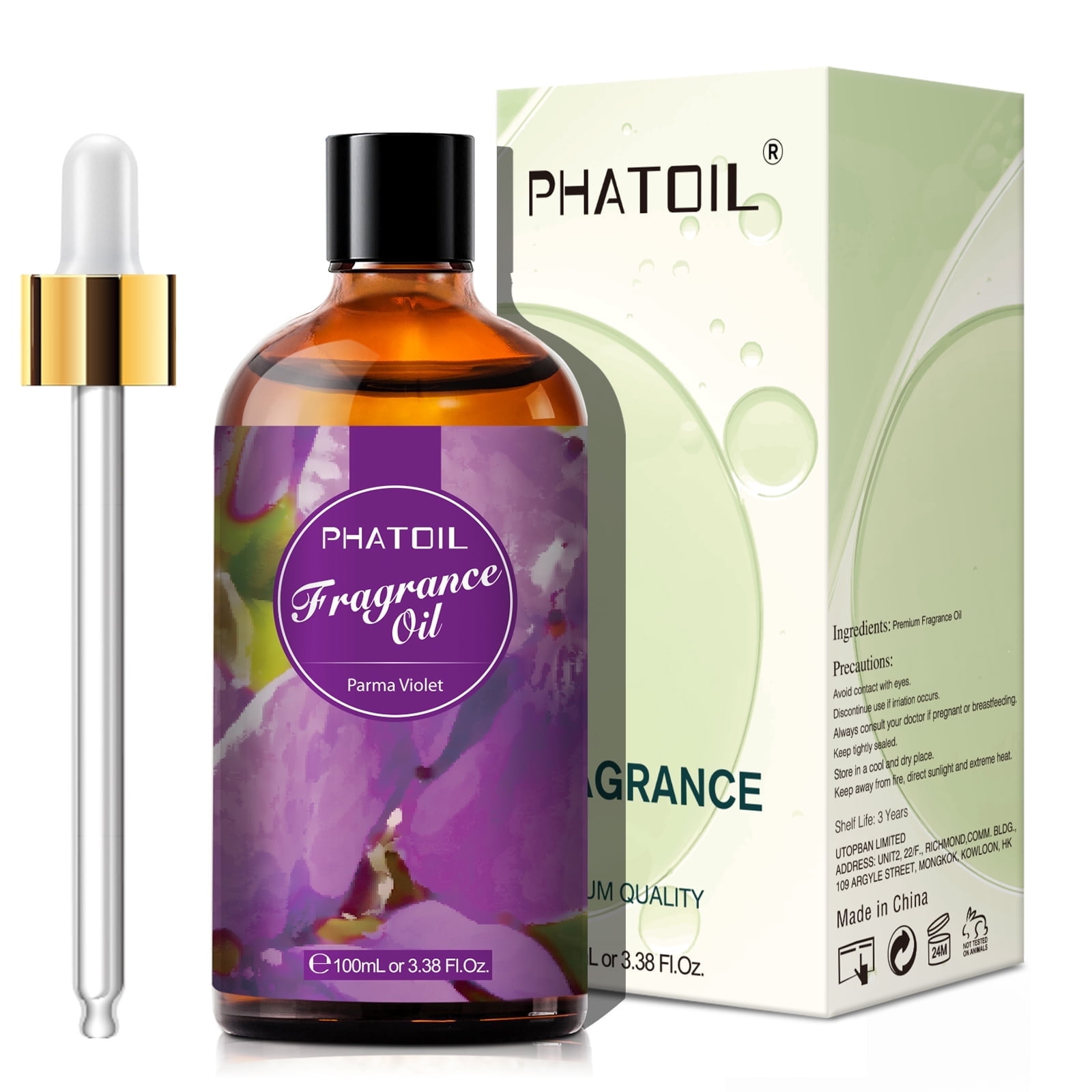 PHATOIL Parma Violet Fragrance Oils for Aromatherapy, Diffuser ...