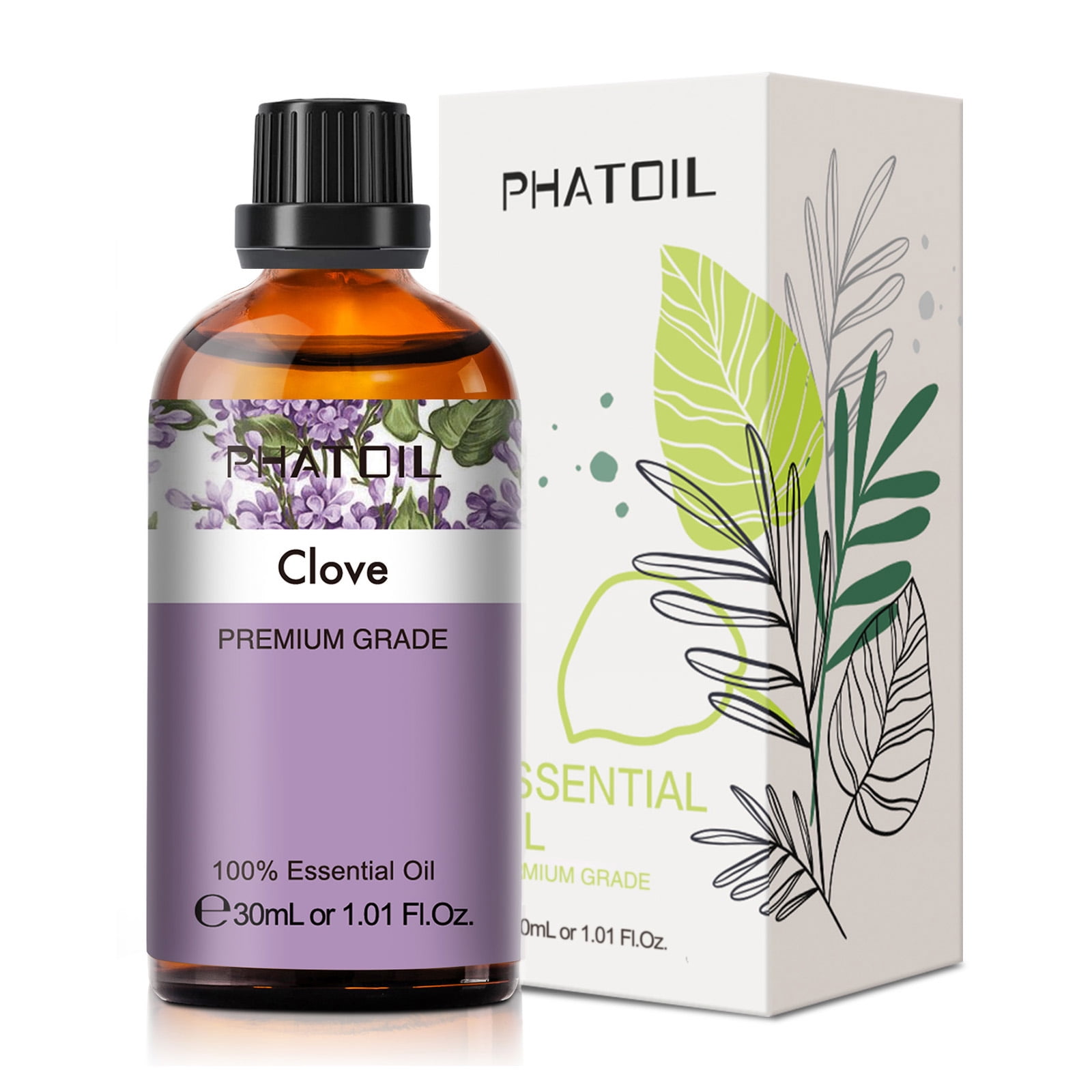 PHATOIL Clove Essential Oils for Diffusers Humidifier 100% Pure Natural ...