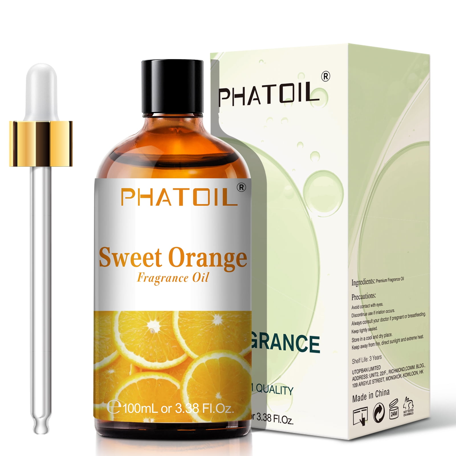 PHATOIL Essential Oils Set, 100ML Fragrance Oils for Diffusers for Home ...