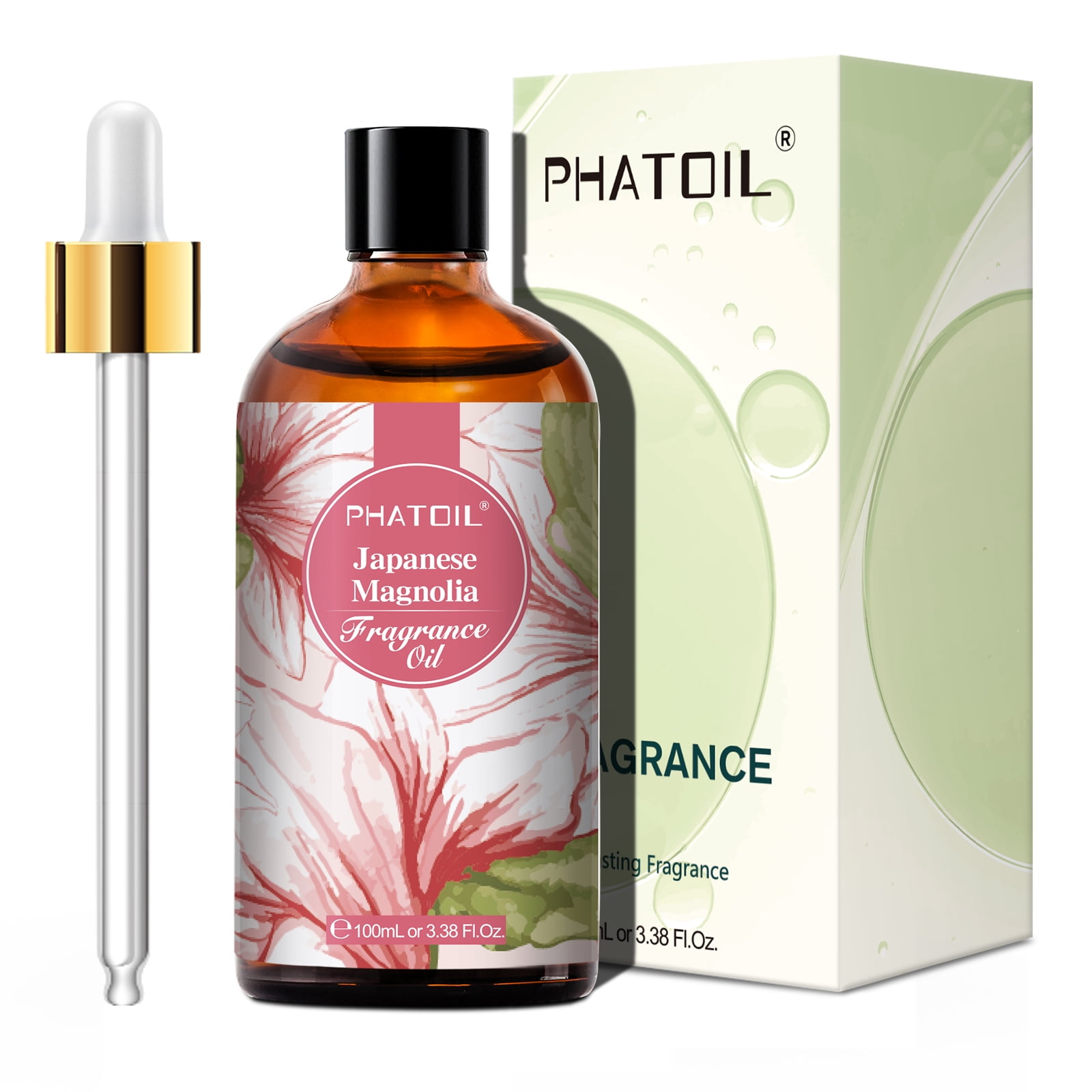 Phatoil Japanese Magnolia Fragrance Oil 3.38 fl oz for Aromatherapy ...