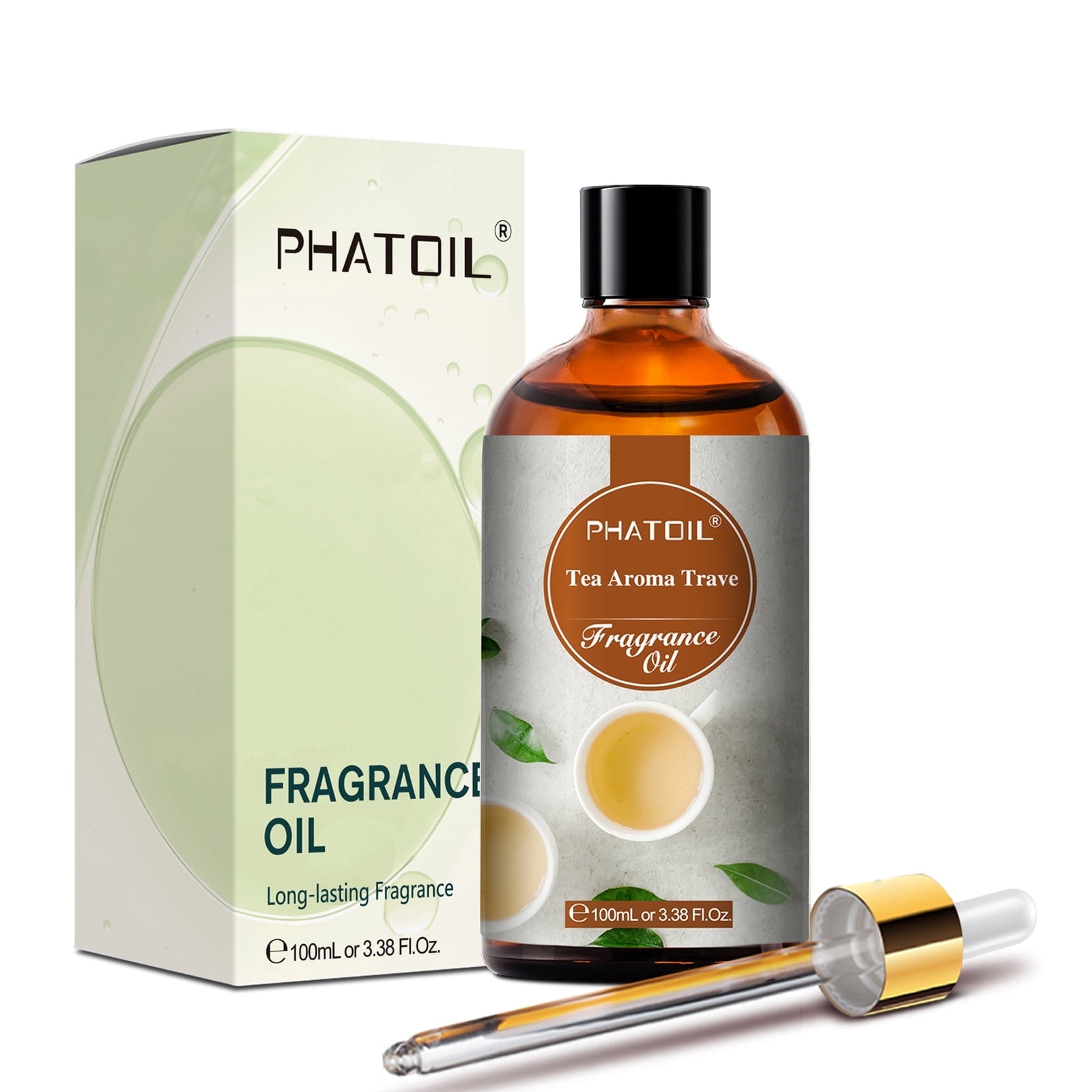 PHATOIL Fragrance Oil (100ml), 3.38 fl oz Essential Oil for Diffusers, Candles, Soap, Lotion ...