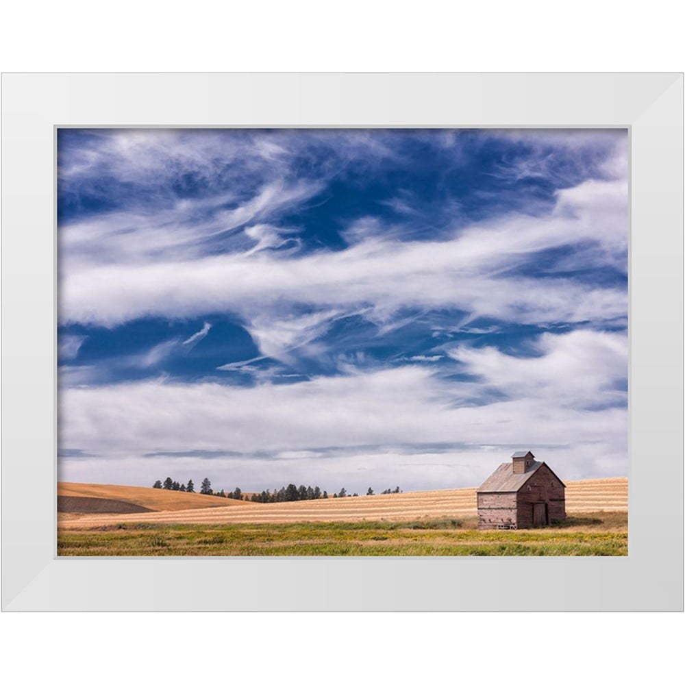 PHBurchett 14x12 White Modern Wood Framed Museum Art Print Titled ...