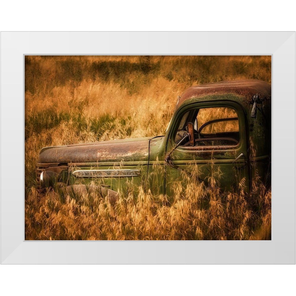 PHBurchett 14x12 White Modern Wood Framed Museum Art Print Titled ...